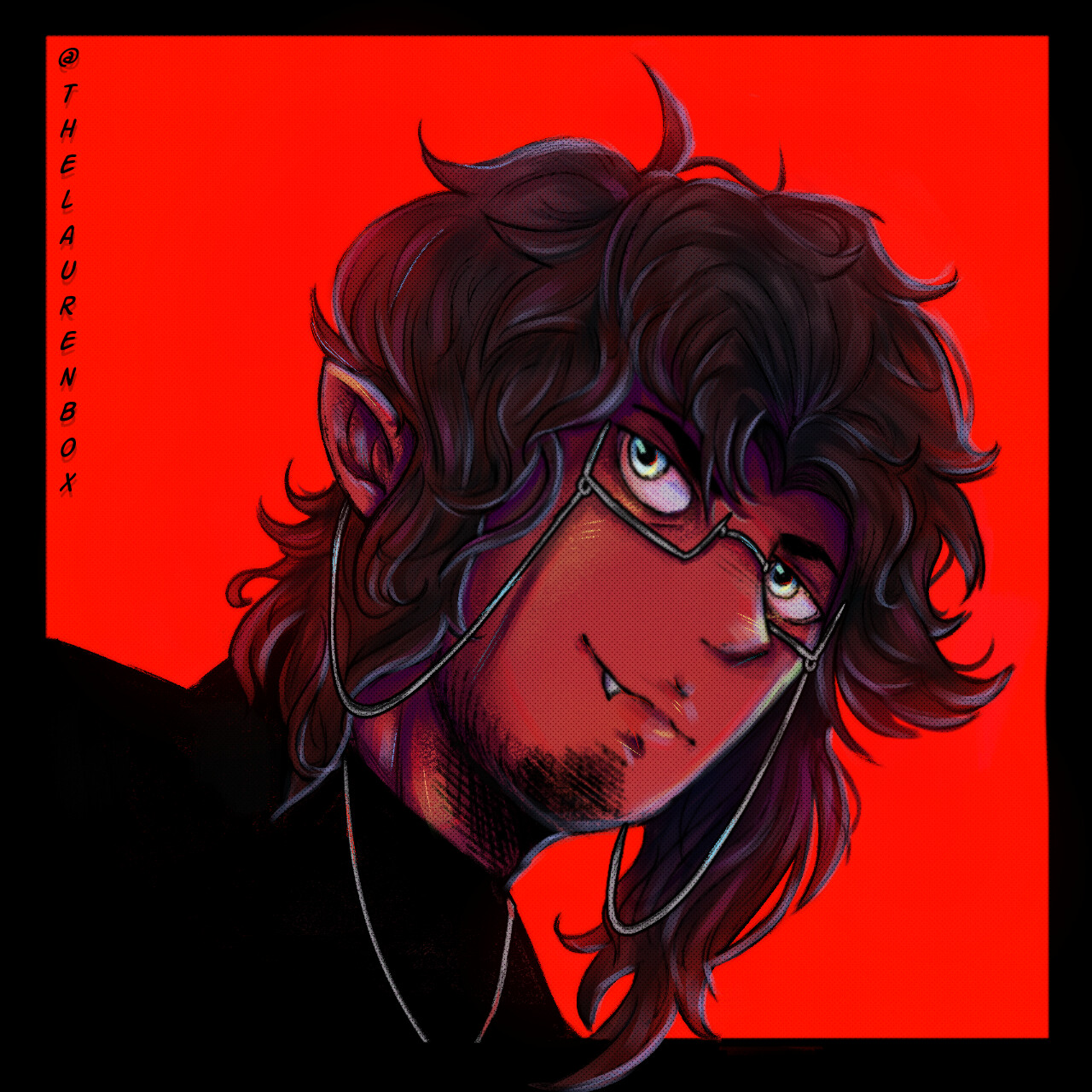 ArtStation - Demon Profile Picture - Commission