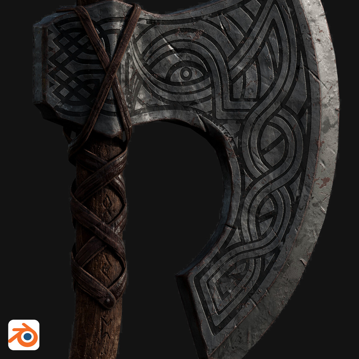 ArtStation - Viking Axe - Prop