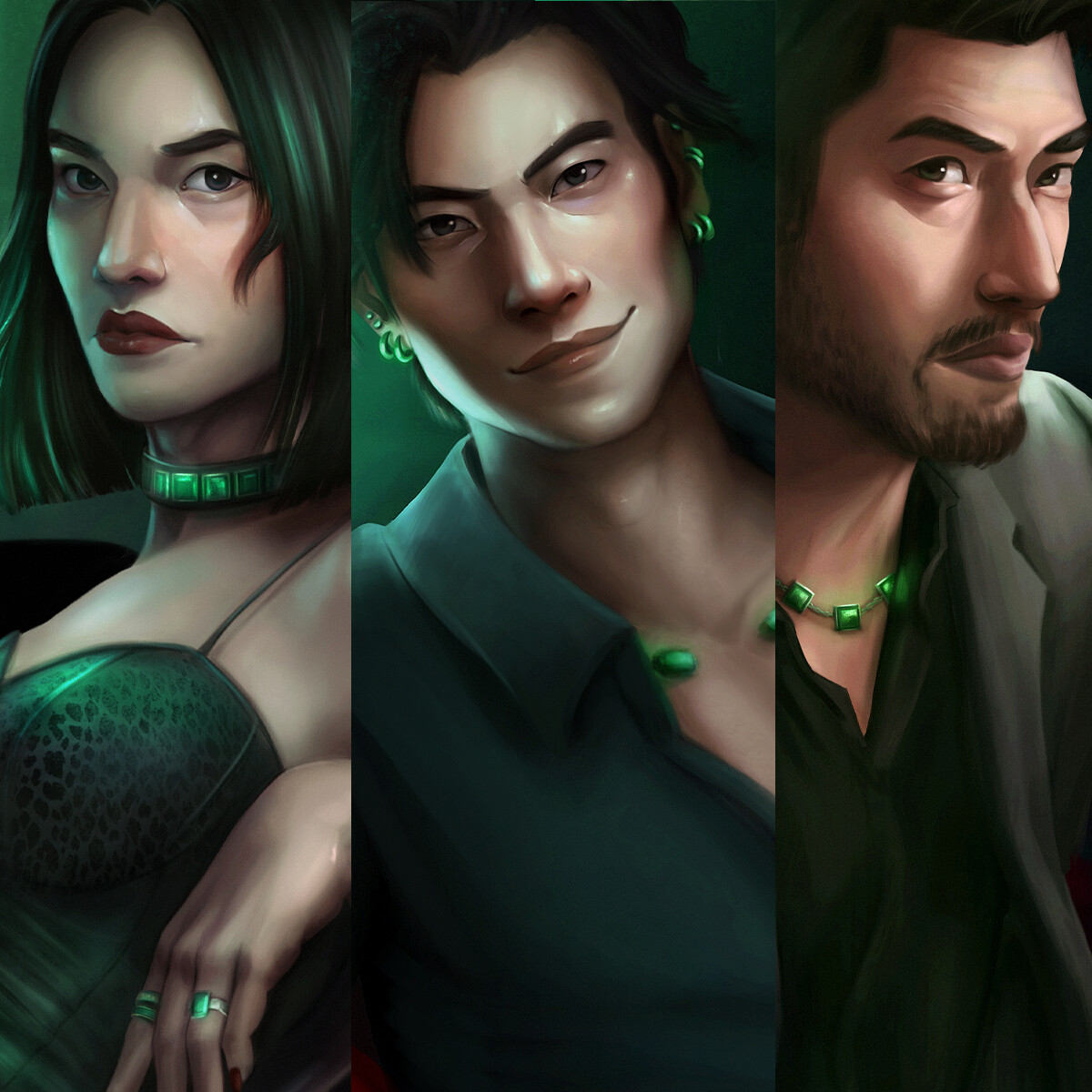 ArtStation - Kaul Siblings - The Green Bone Saga