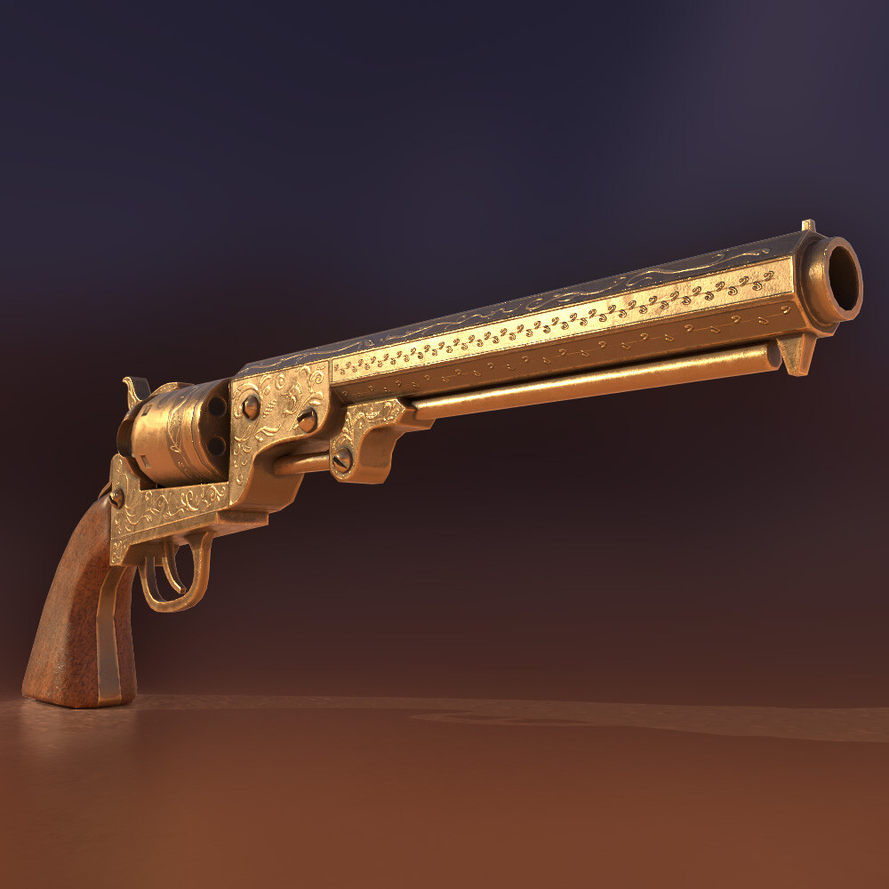 ArtStation - Fancy Revolver