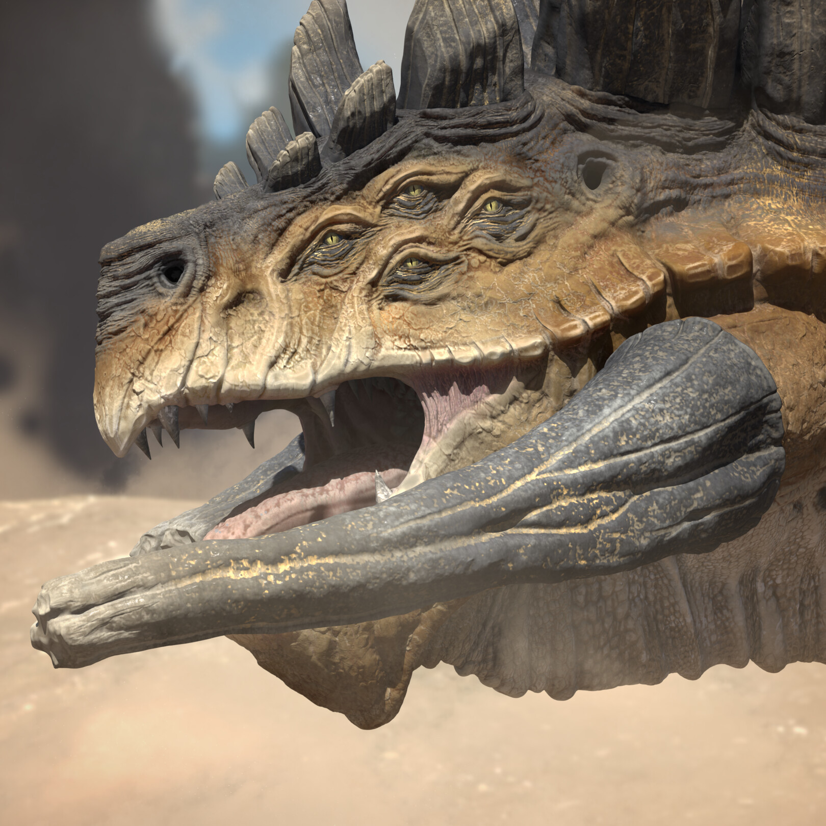 ArtStation - Dal Moh'r - A Monster Hunter Inspiration