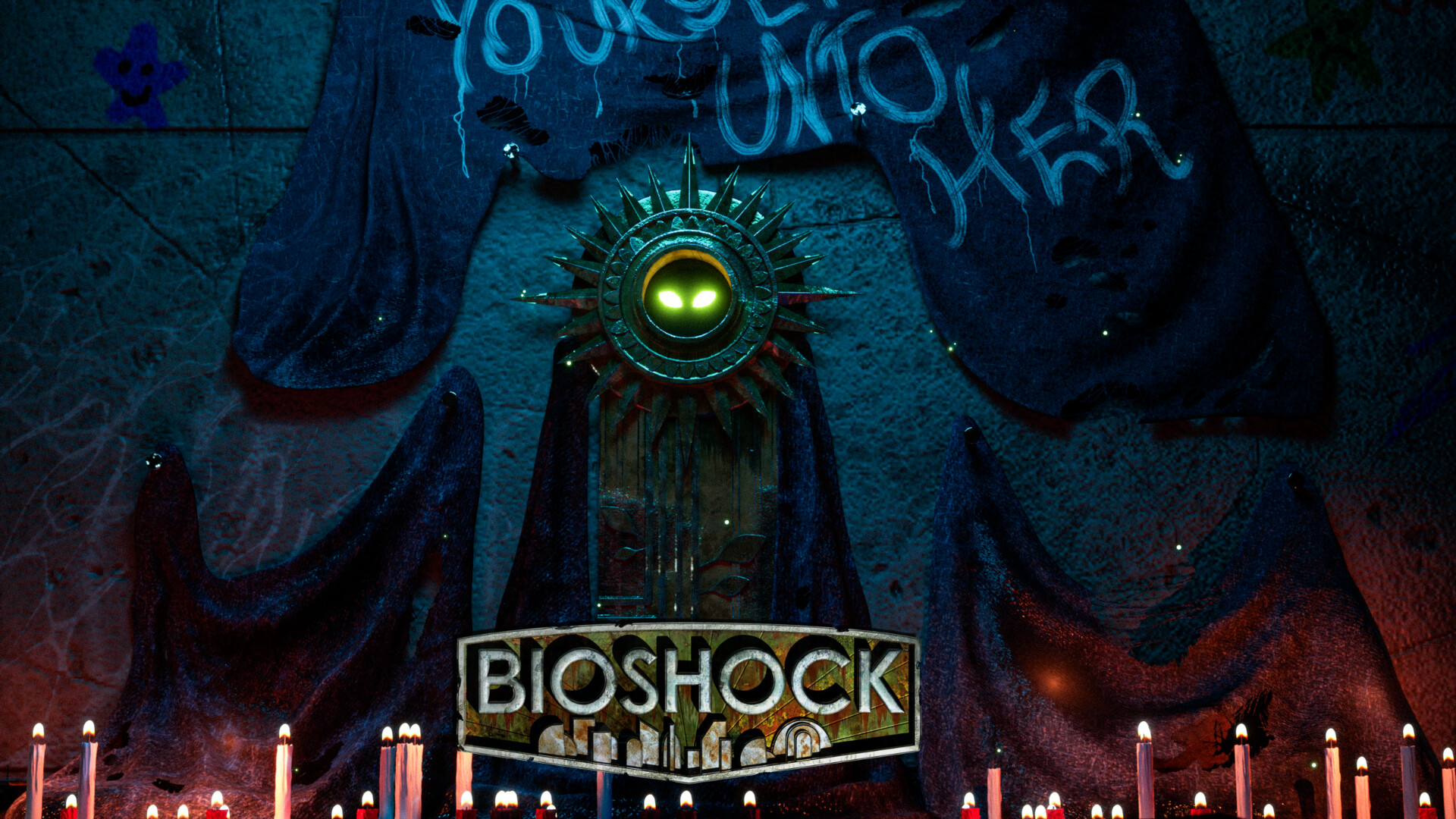 ArtStation - Rapture's Altar - Bioshock Fan Art