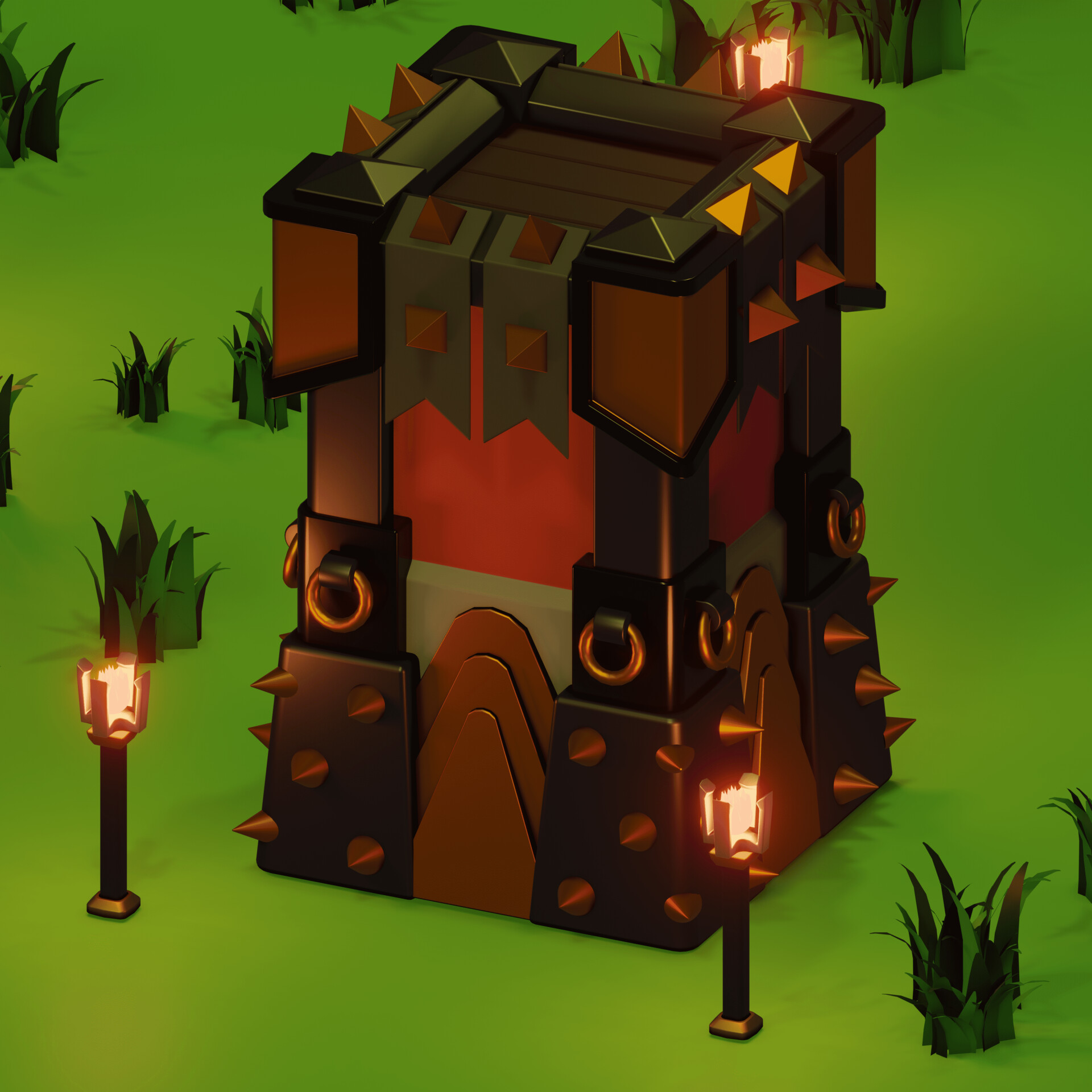 ArtStation - Archer Towers - Clash of Clans