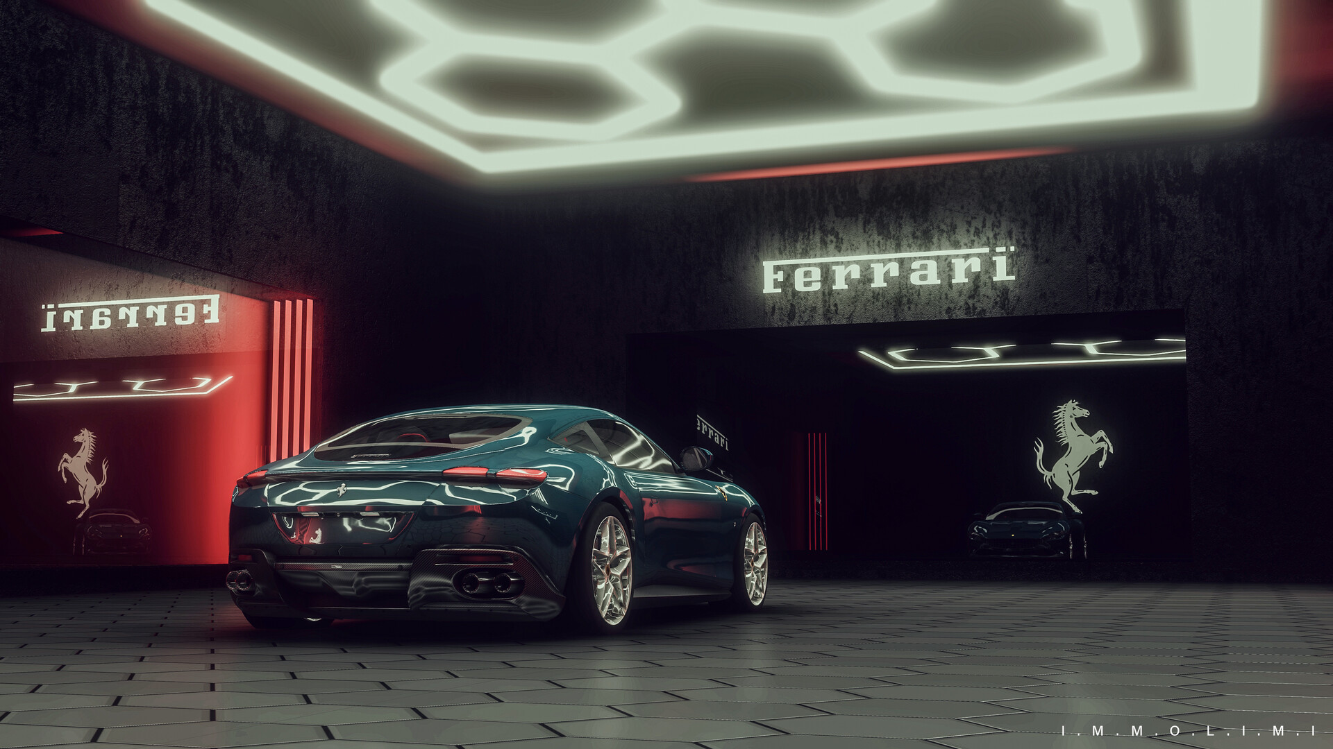 ArtStation - Ferrari Roma