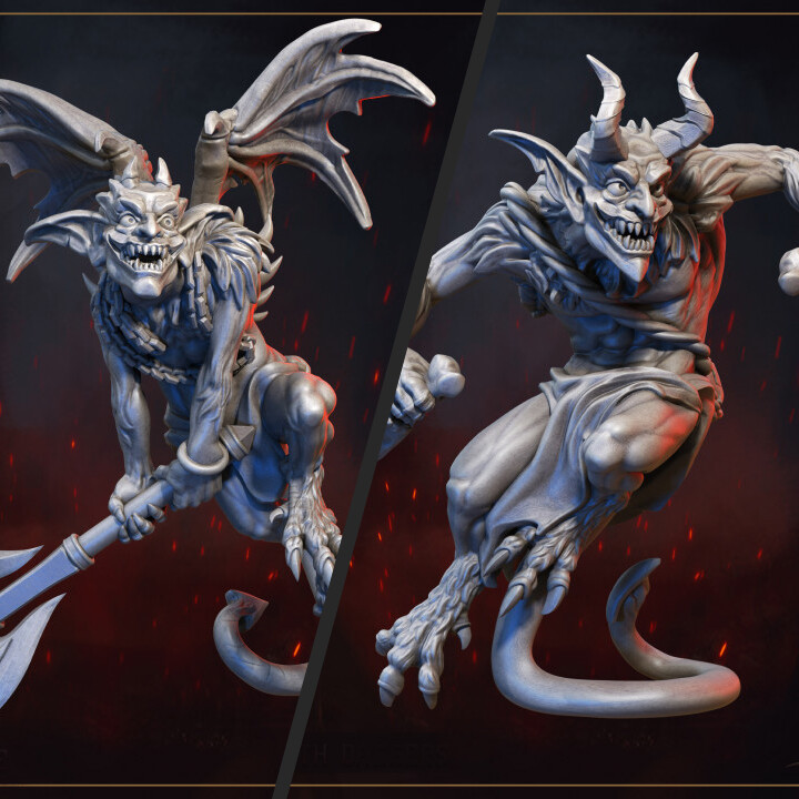 ArtStation - Mischievous Imps