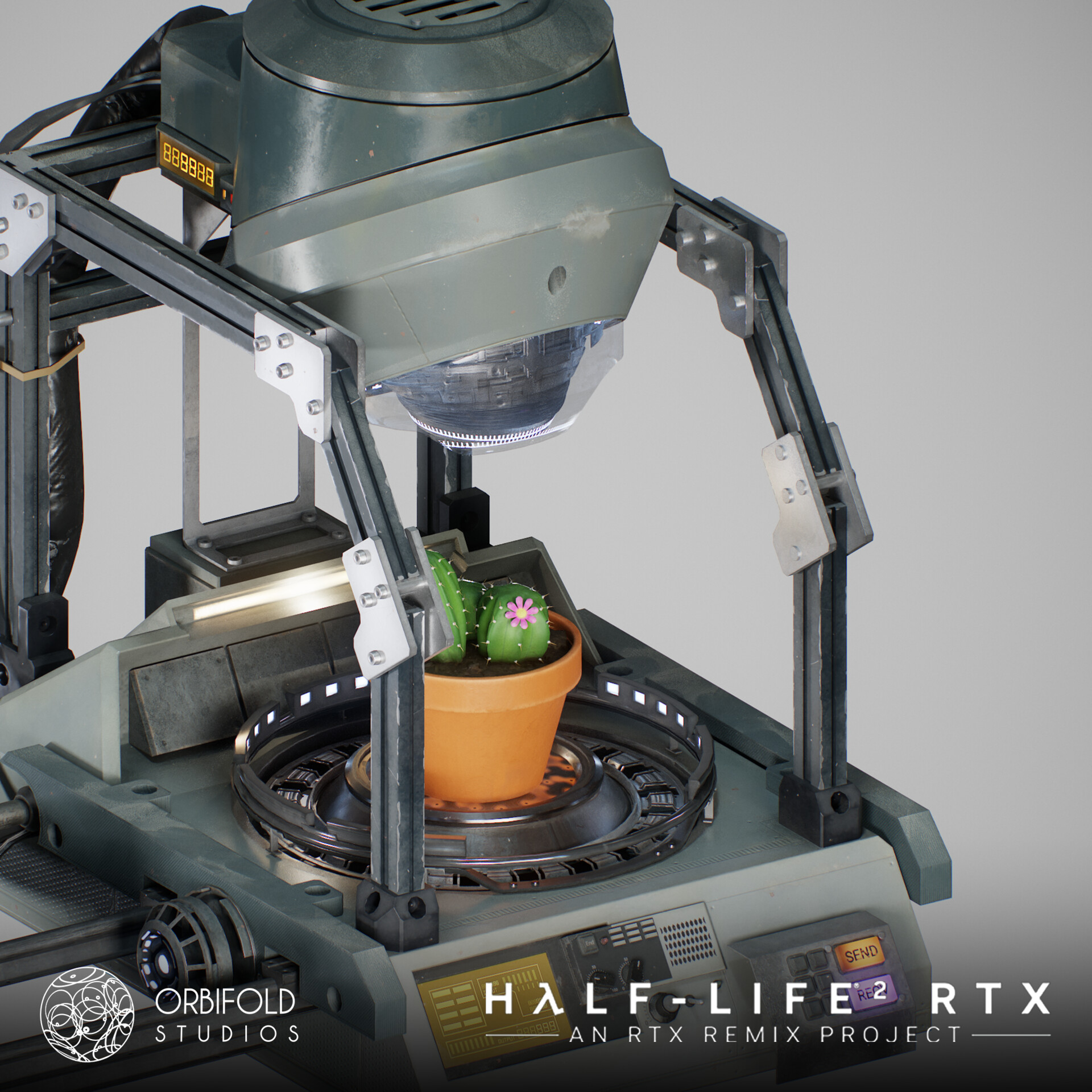 ArtStation - HALF-LIFE 2 RTX - Mini Teleporter