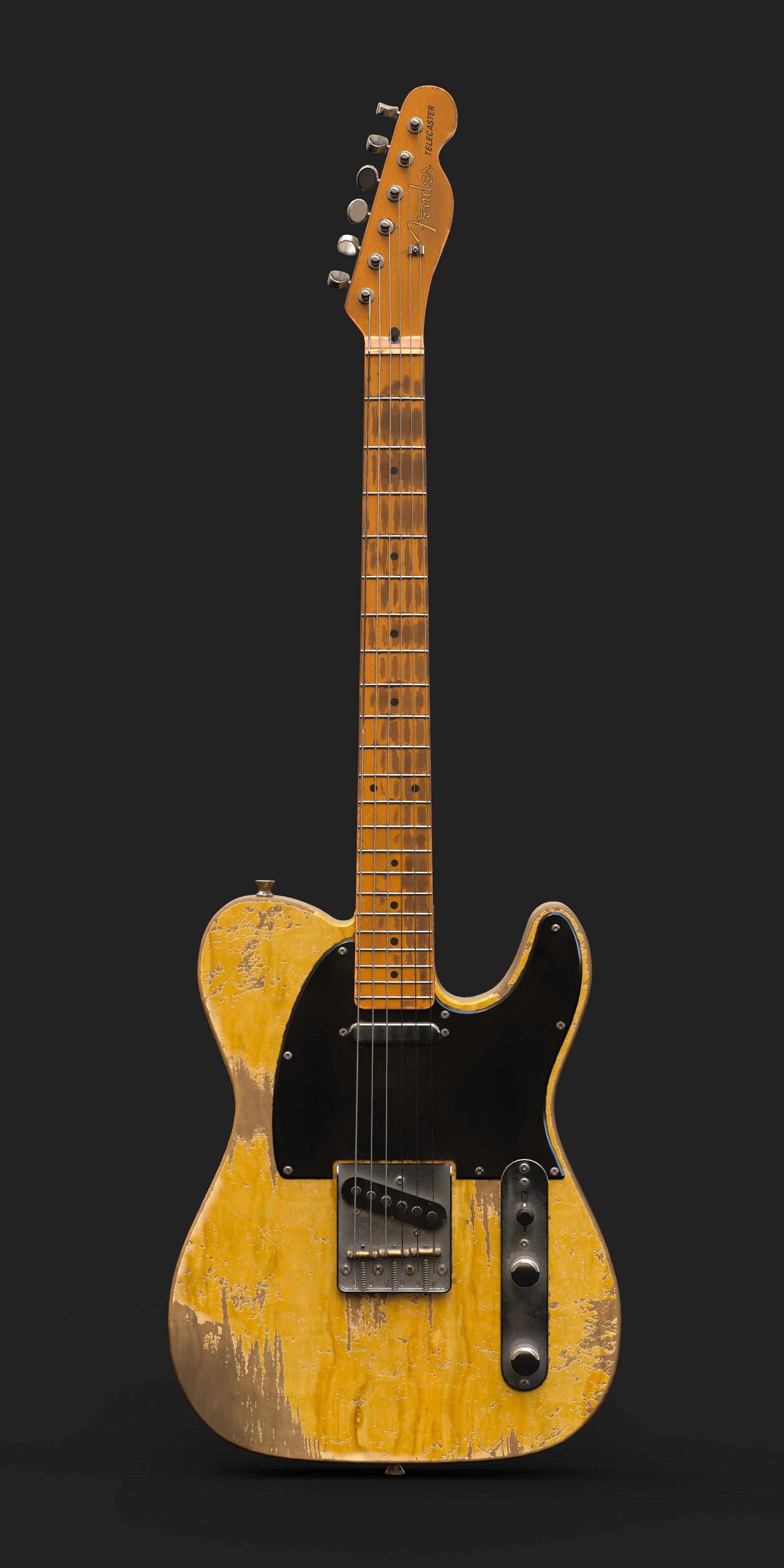 ArtStation - Fender Telecaster Relic
