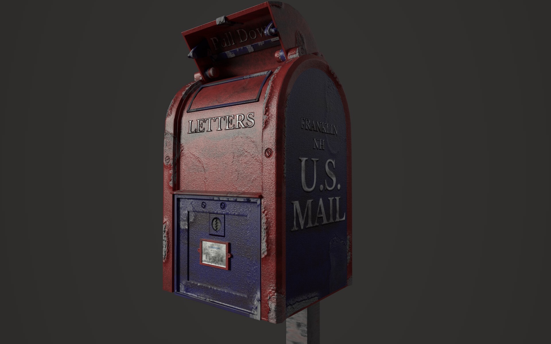 ArtStation - High poly Mailbox