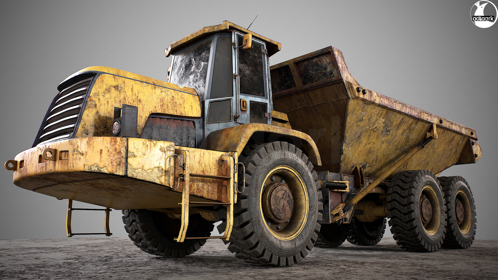 ArtStation - Dump Truck_CG