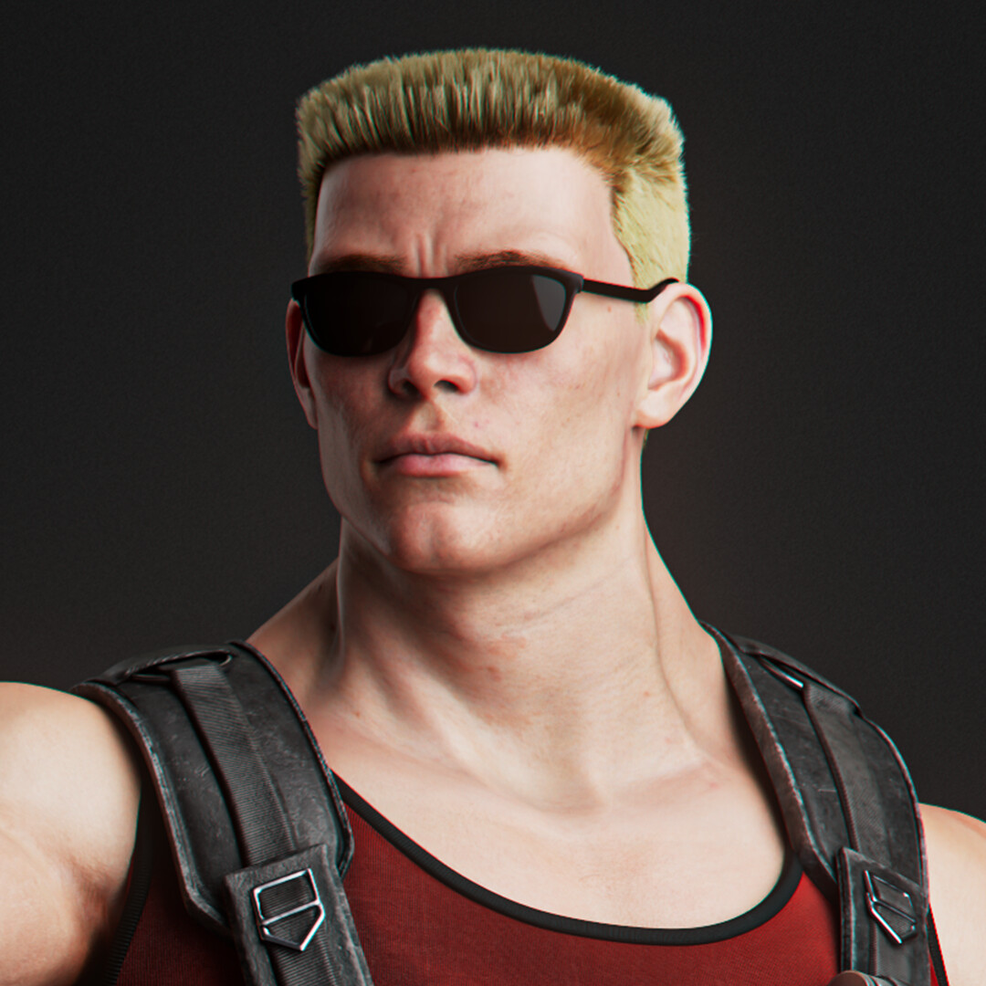 ArtStation - Duke Nukem - Fanart