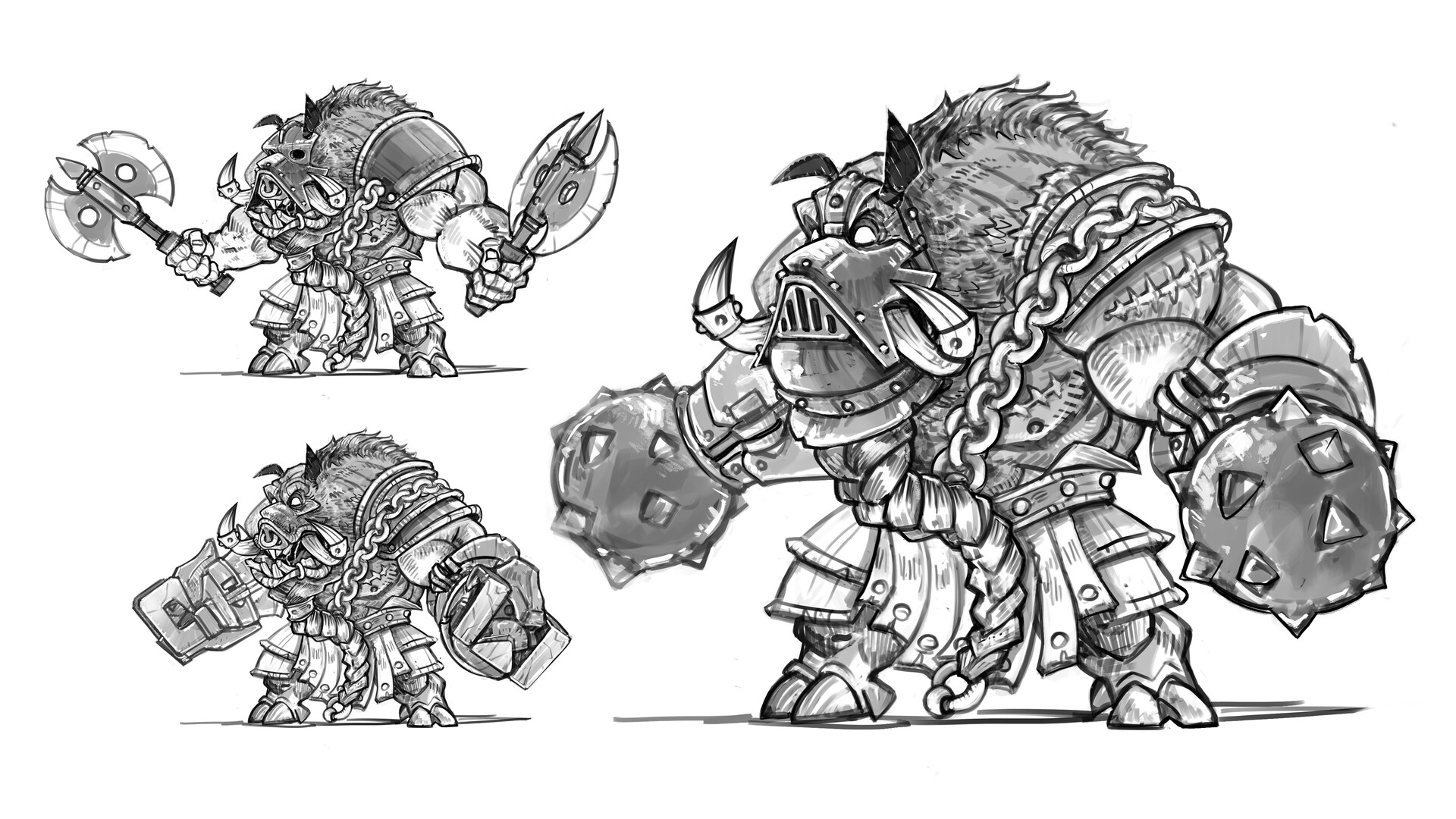 ArtStation - Miniature Sketches