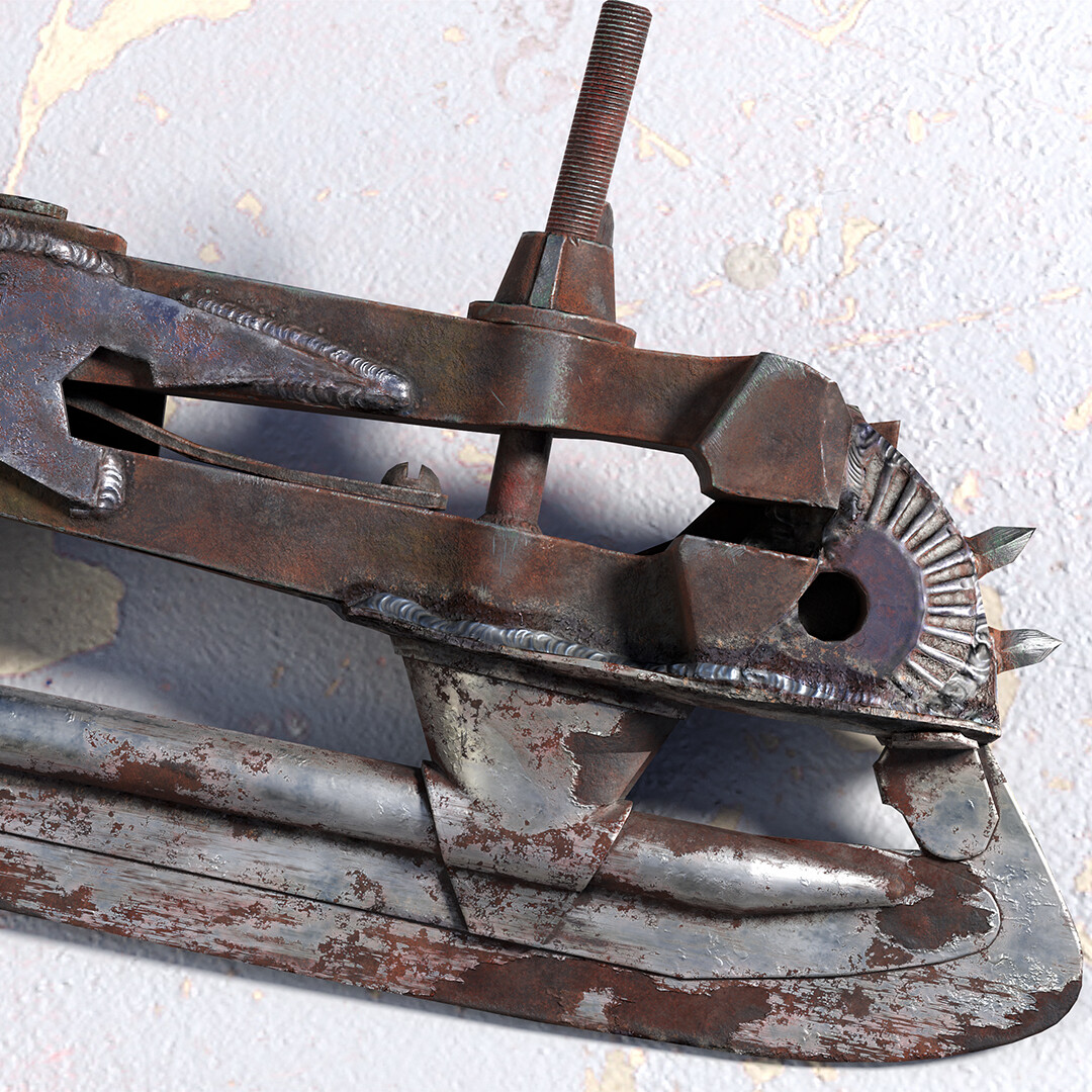 ArtStation - Post Apocalyptic Axe