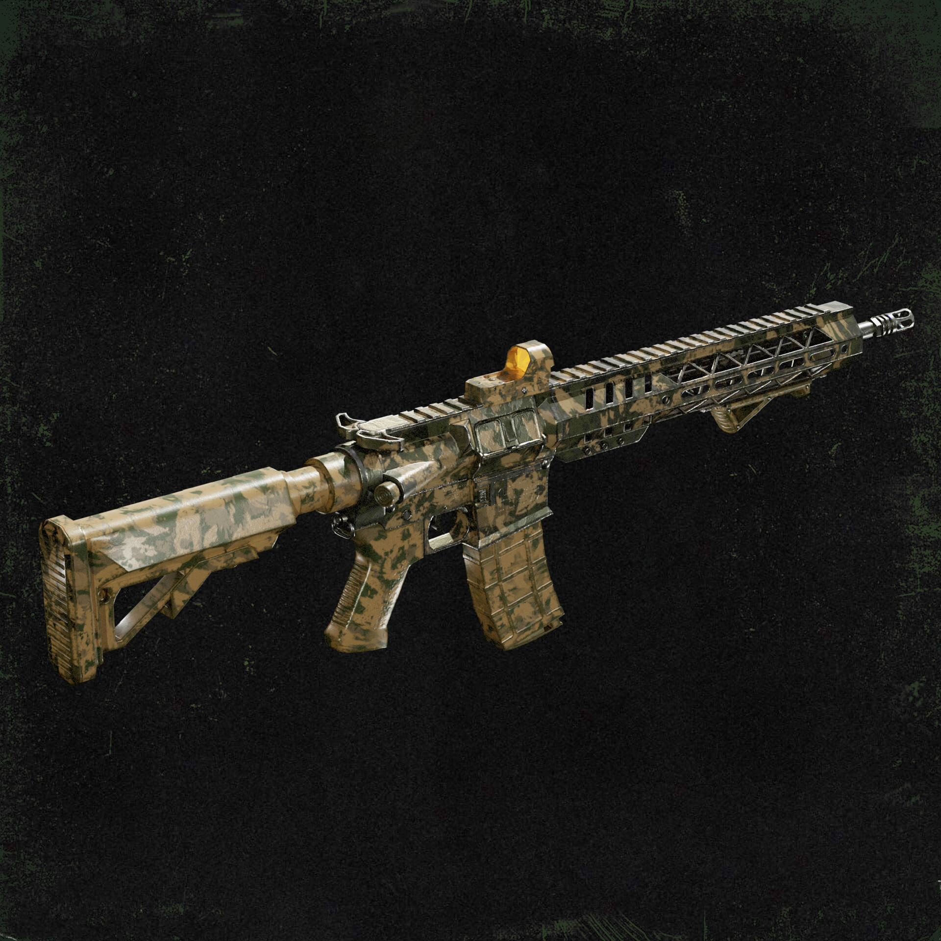 ArtStation - AR 15 Rifle