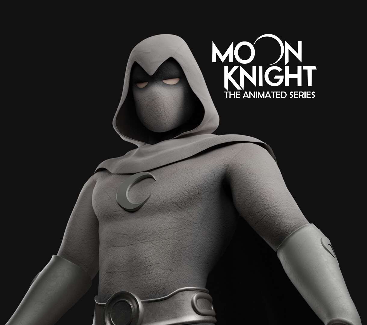 ArtStation - Moon Knight 3D model