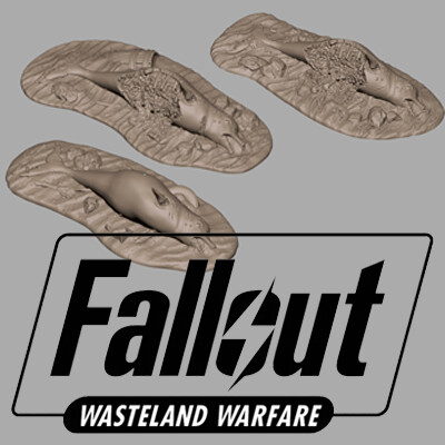 ArtStation - Fallout: Wasteland Warfare - Dead Wildlife - Dolphin Corpses