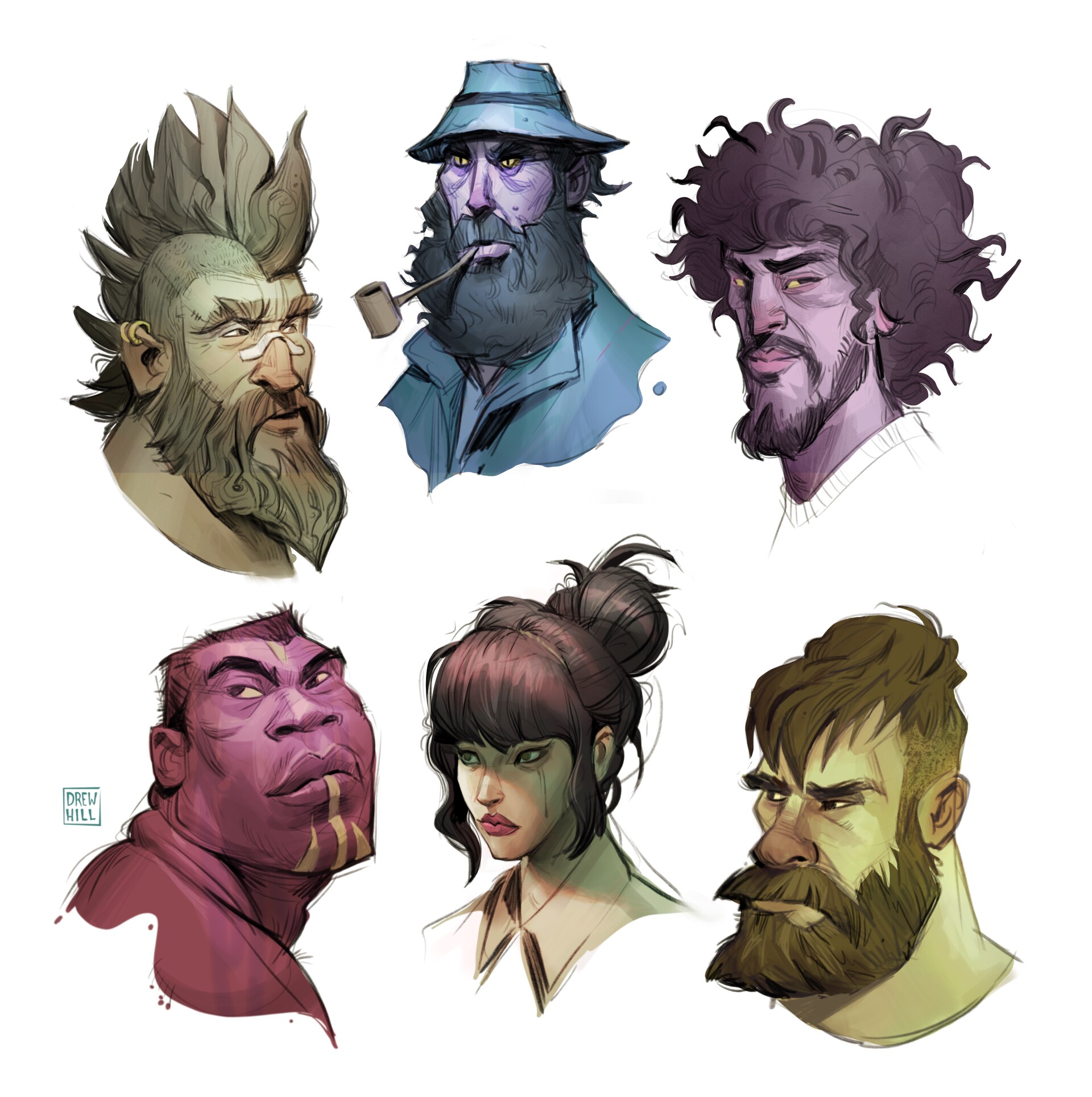 Drew Hill - Captain and Crew