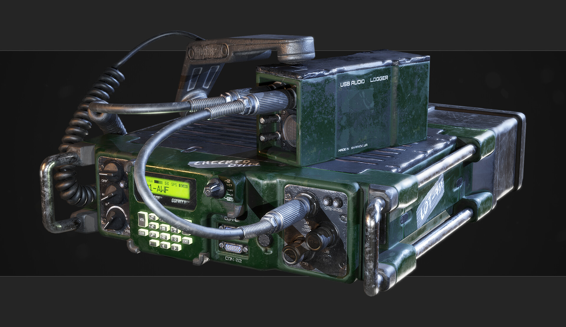 ArtStation - Military Radio