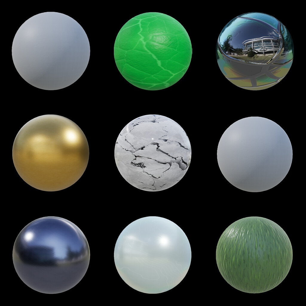 ArtStation - Solarpunk Materials