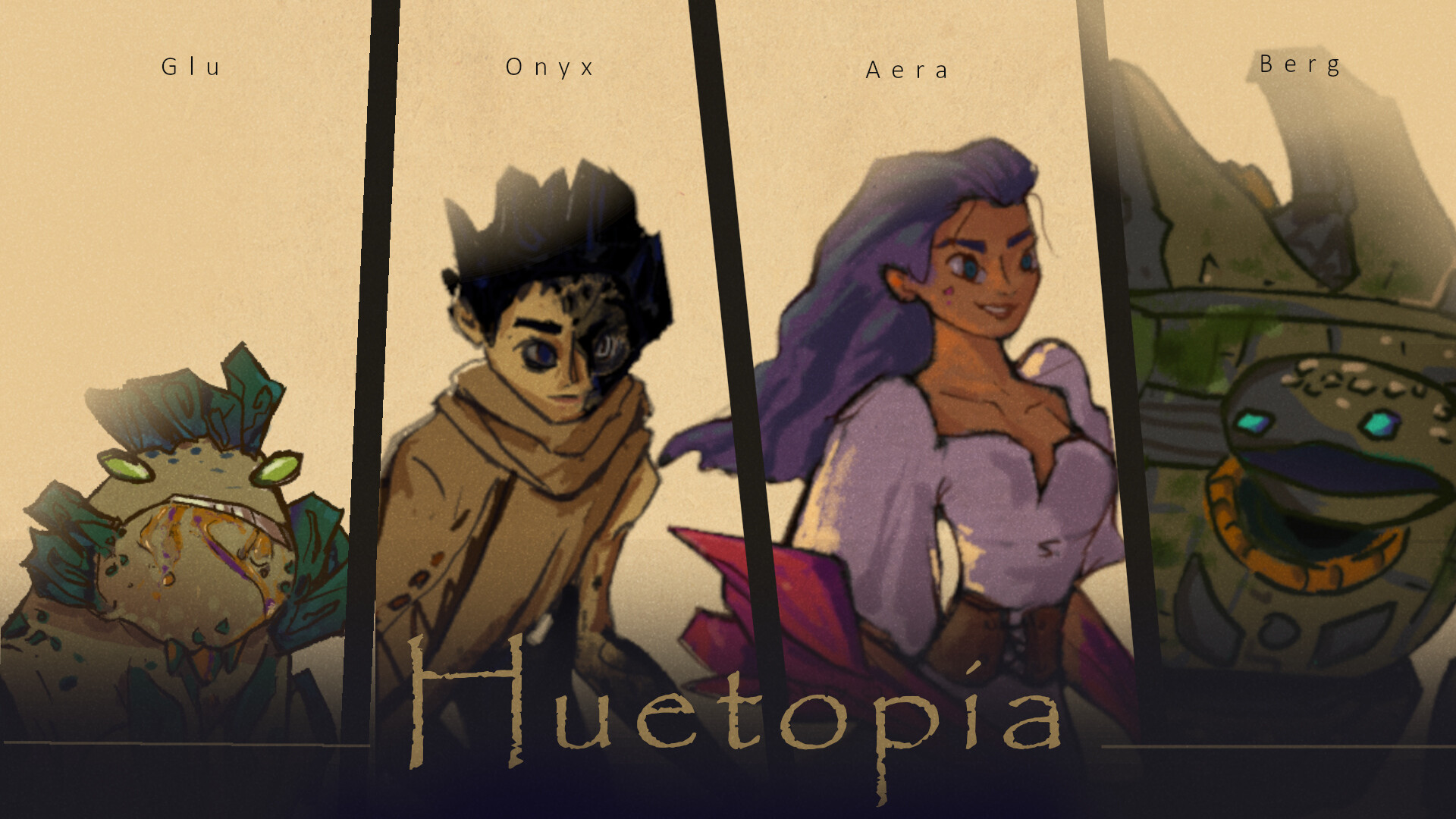ArtStation - Huetopia (Character designs)