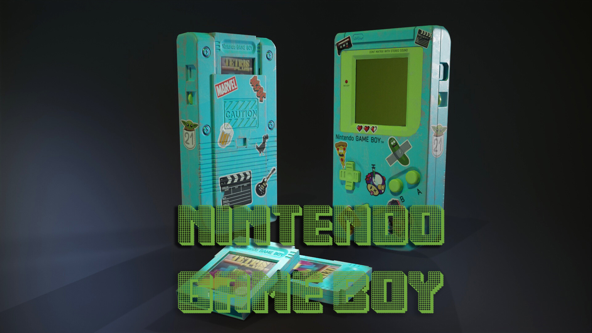 ArtStation - Nintendo GAME BOY