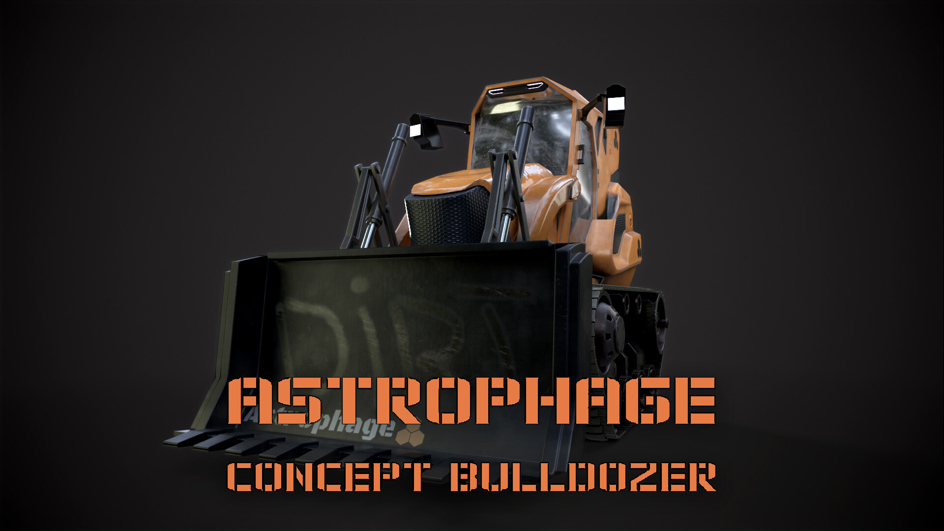 ArtStation - Bulldozer concept "ASTROPHAGE"