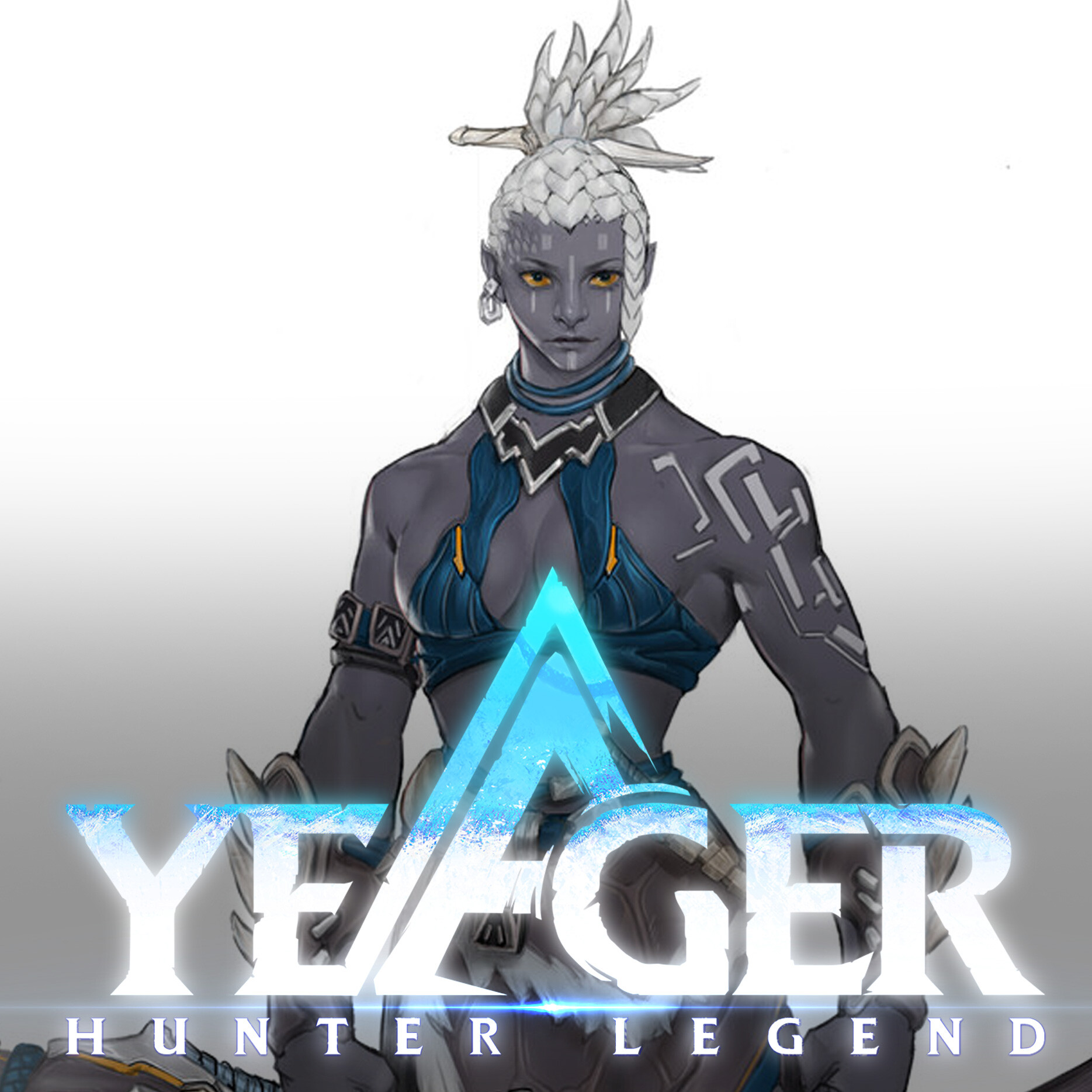 ArtStation - Yeager HUNTER LEGEND 新种族职业概念设计