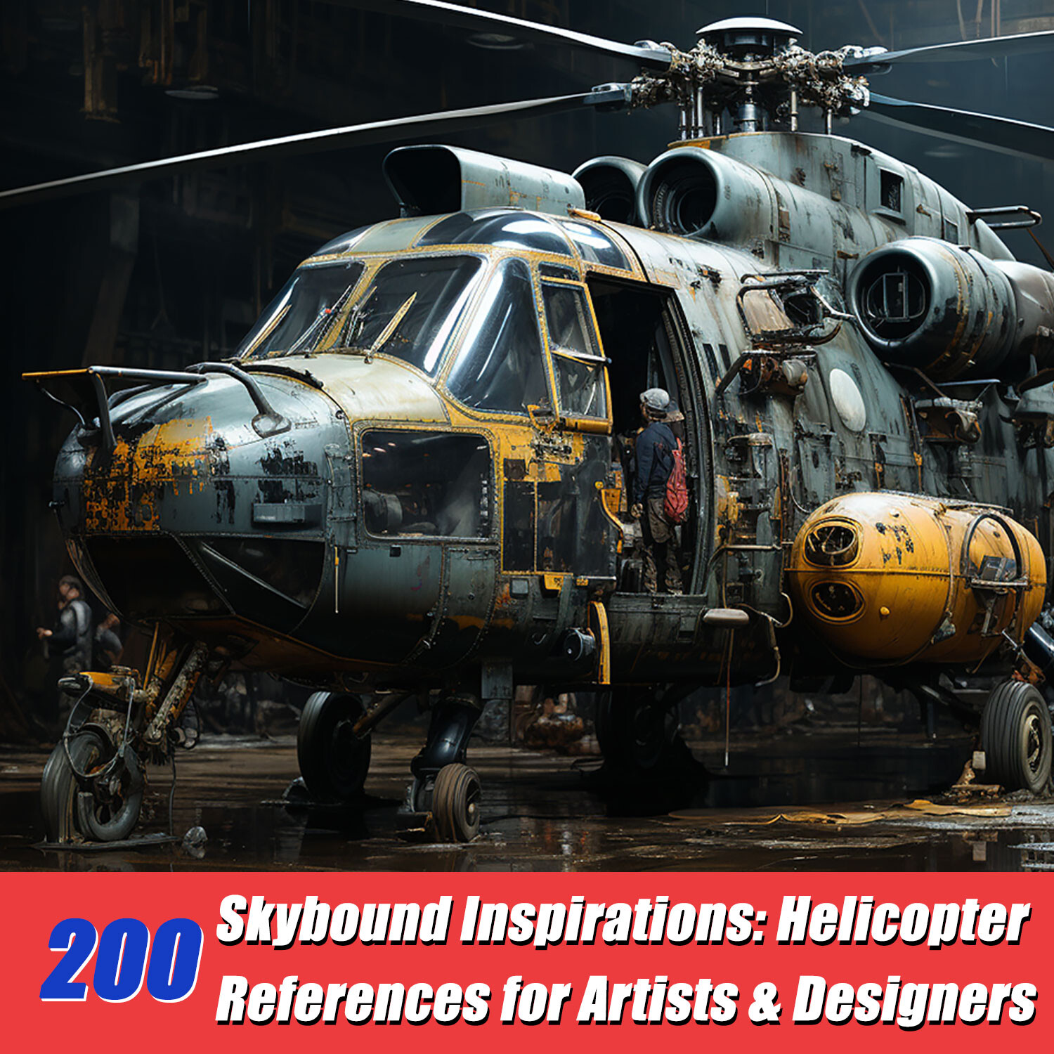 ArtStation - Skybound Inspirations: Helicopter References for Artists & Designers