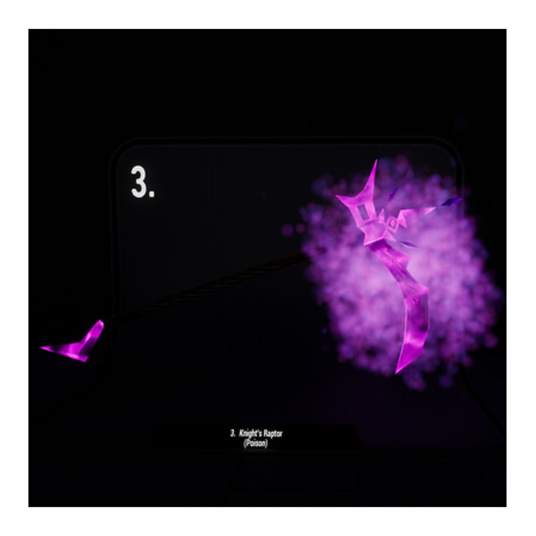 ArtStation - Modern Raptor Poison Effect Version