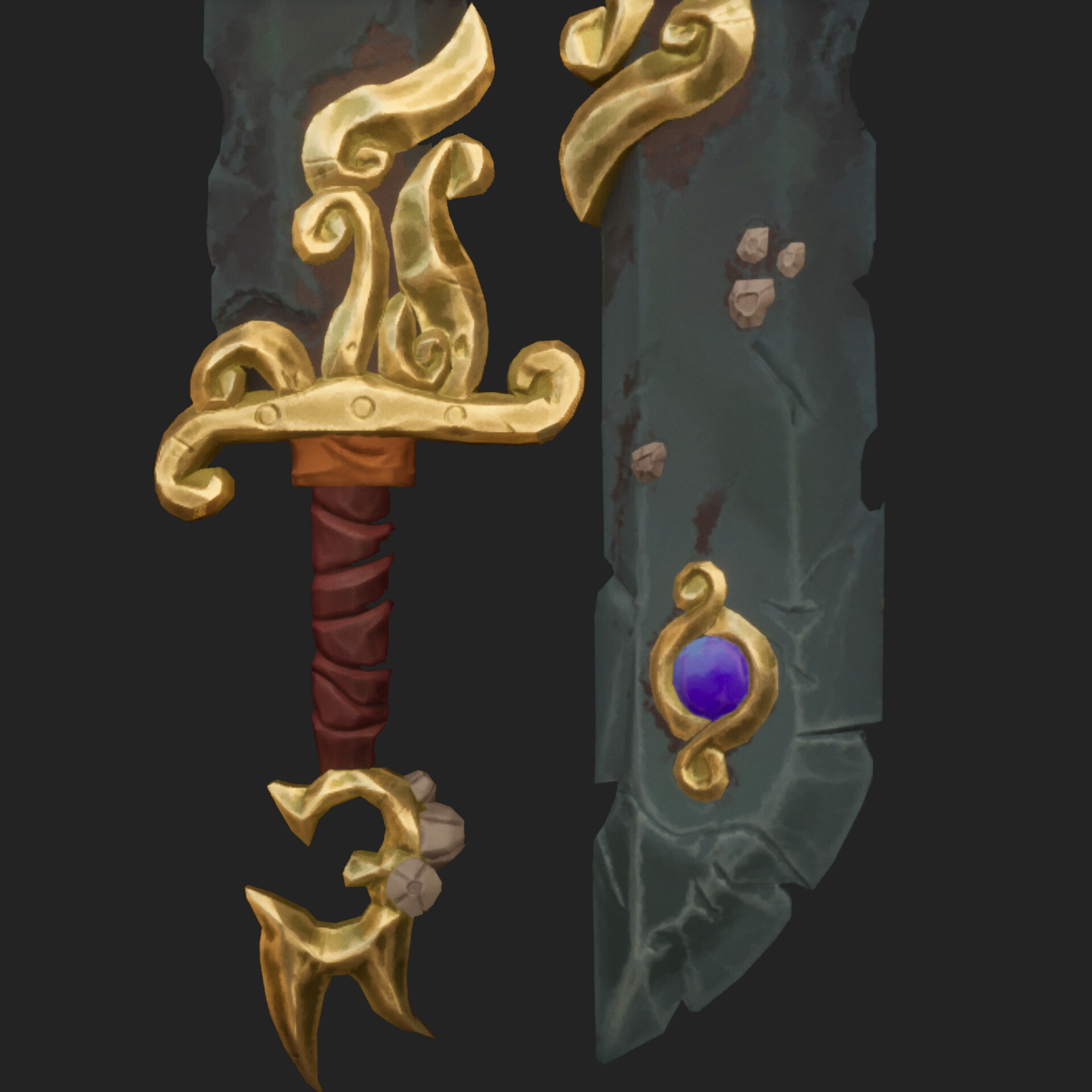 ArtStation - Stylized Sea Blade