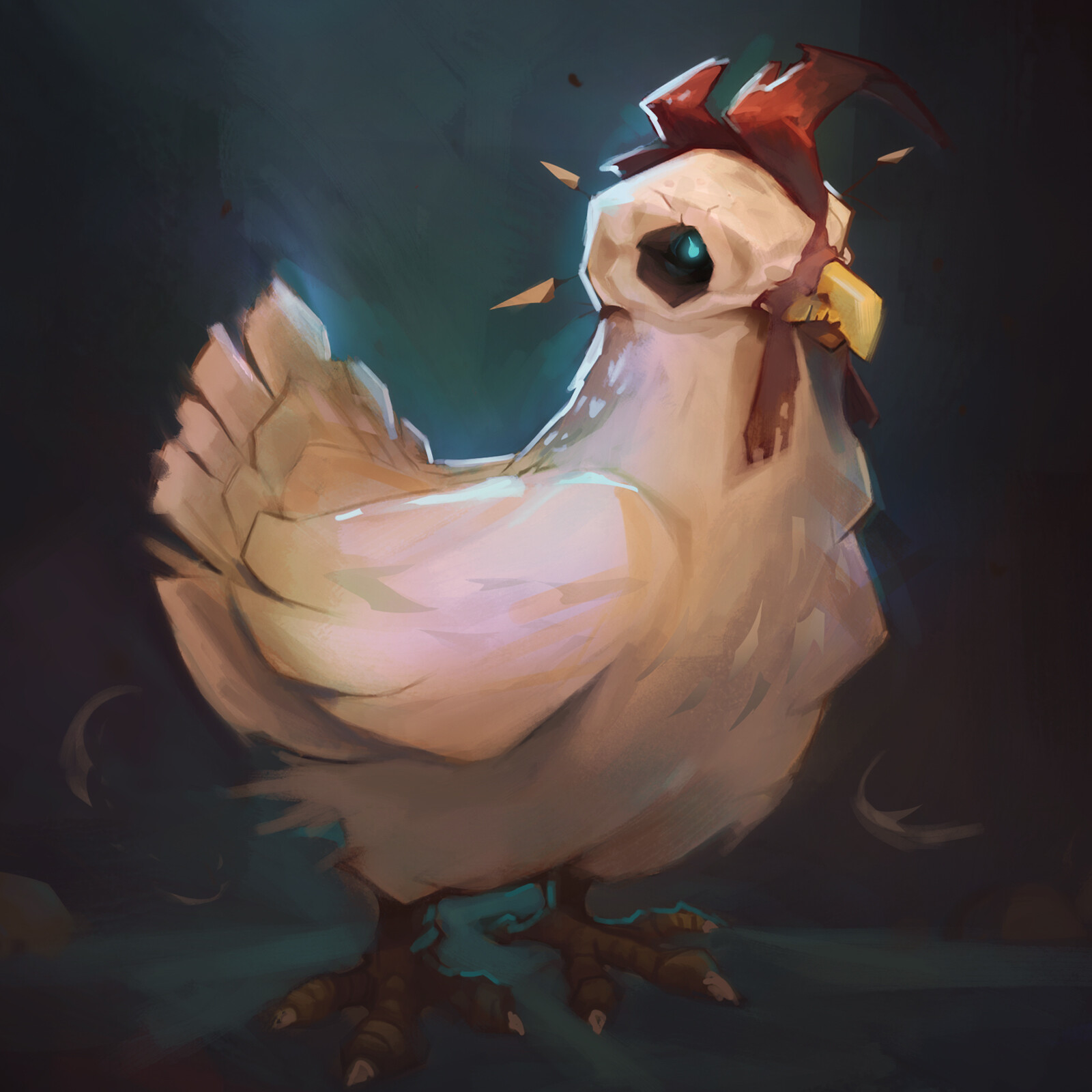 ArtStation - The Risen Chicken