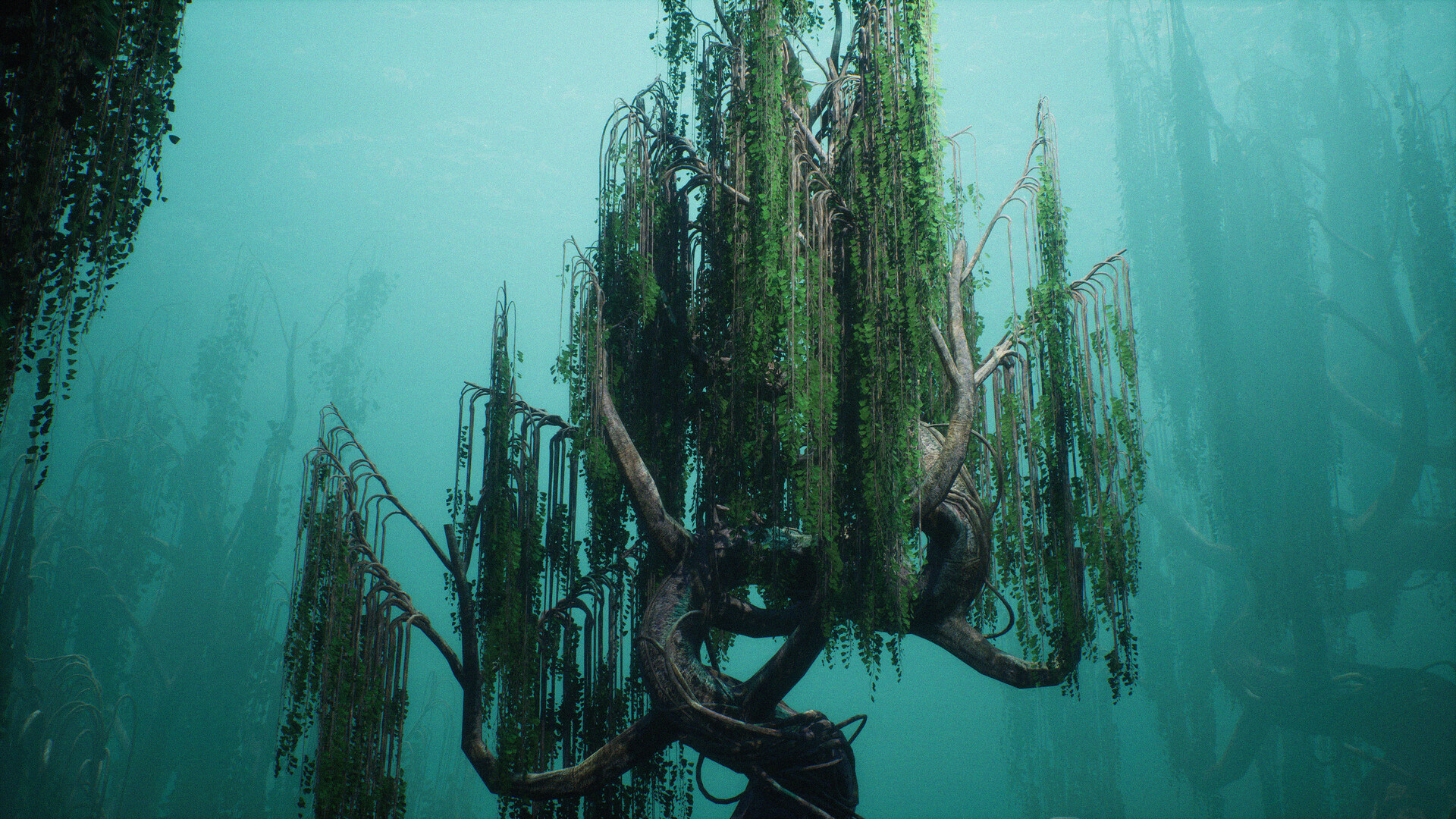 ArtStation - Underwater Forest