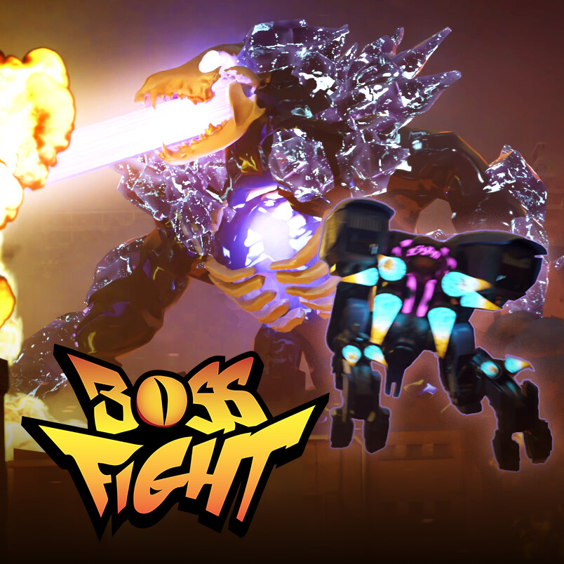 ArtStation - "BOSS FIGHT" community challenge entry