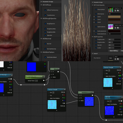 ArtStation - Master_Gunner_Royal_Artillery_Project_UE5_Face_Materials_Setup