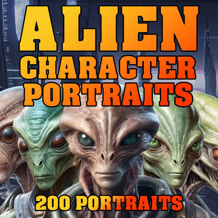 ArtStation - Alien Character Portraits