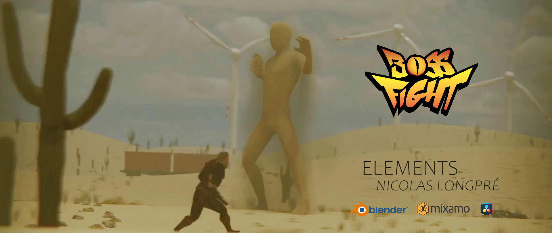 ArtStation - ELEMENTS - Boss Fight Submission