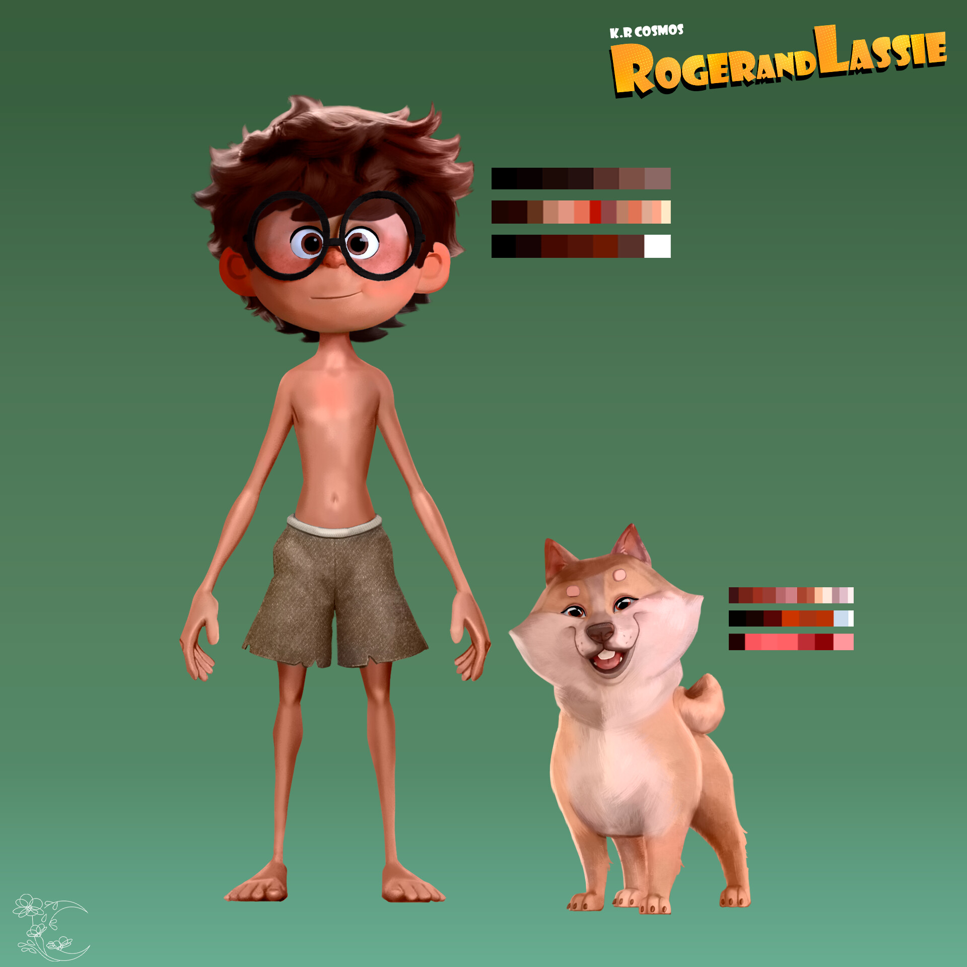ArtStation - Roger and Lassie