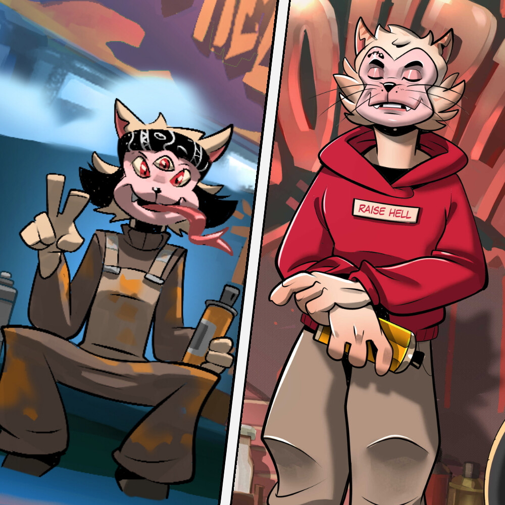 ArtStation - Hellcats