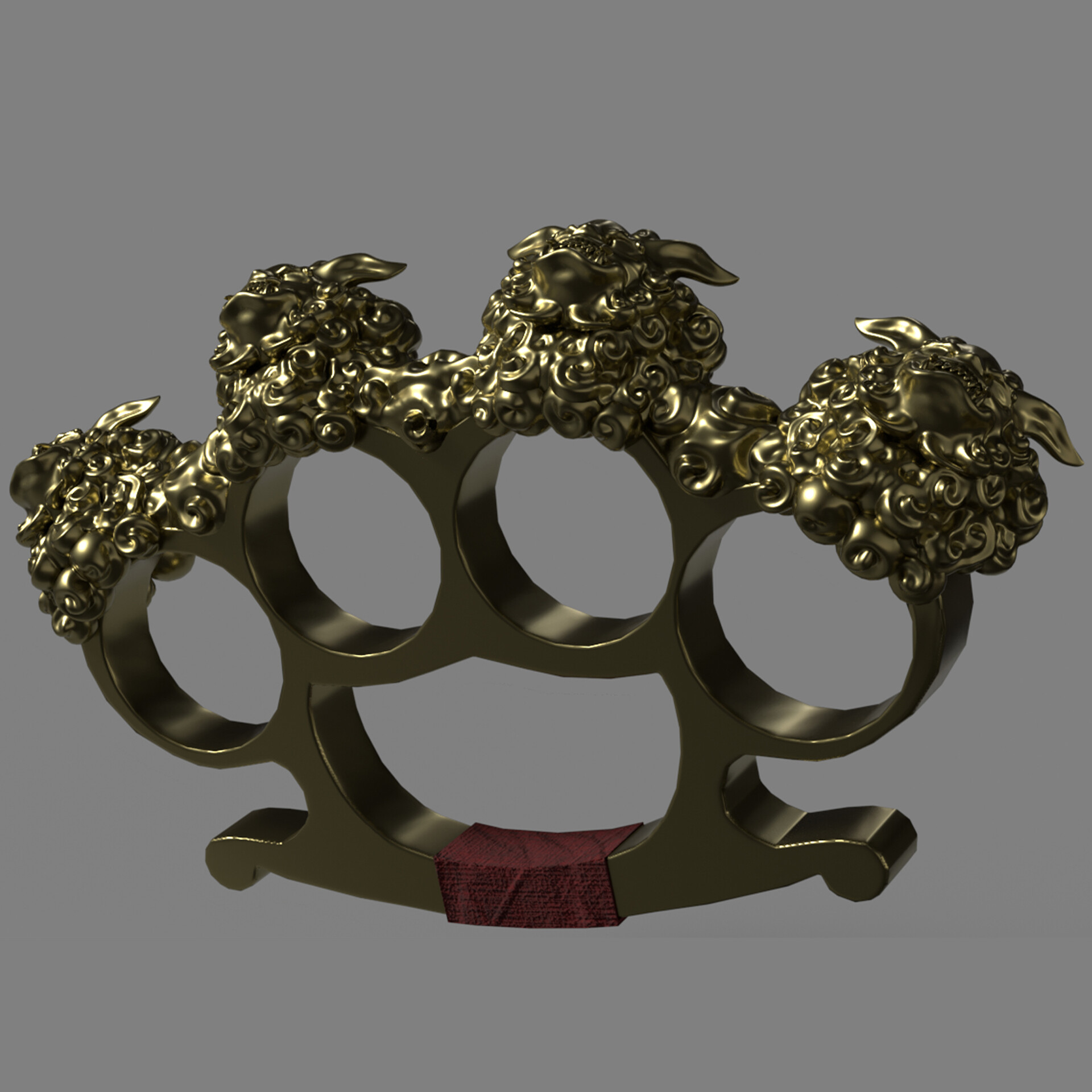ArtStation - Class Project: Brass Knuckels