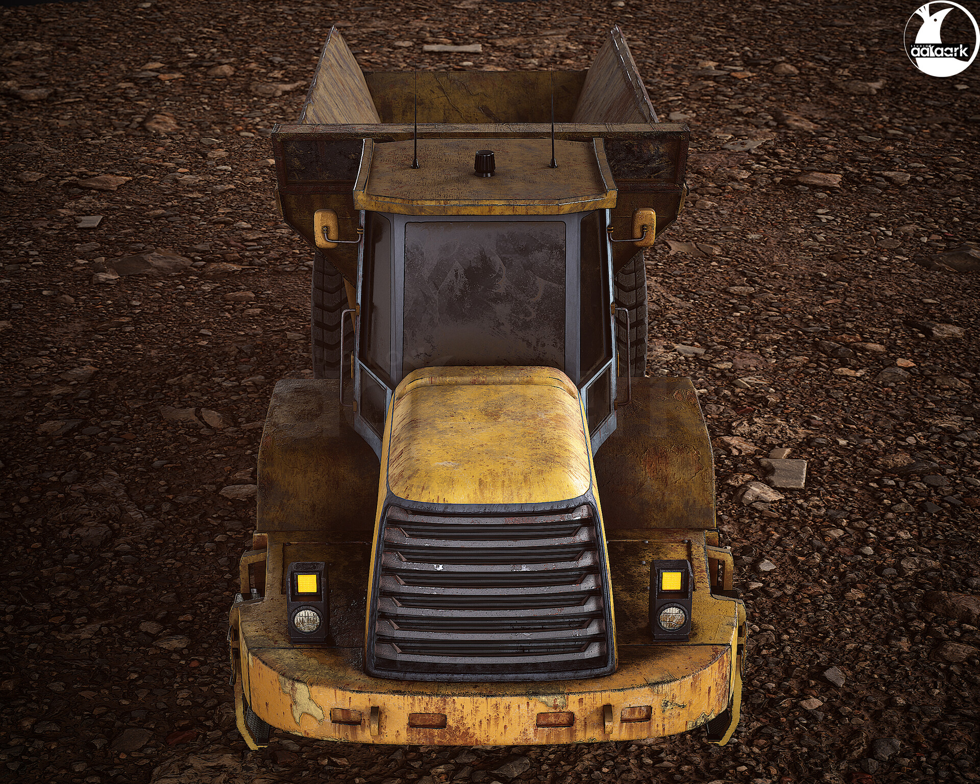 ArtStation - Dump Truck