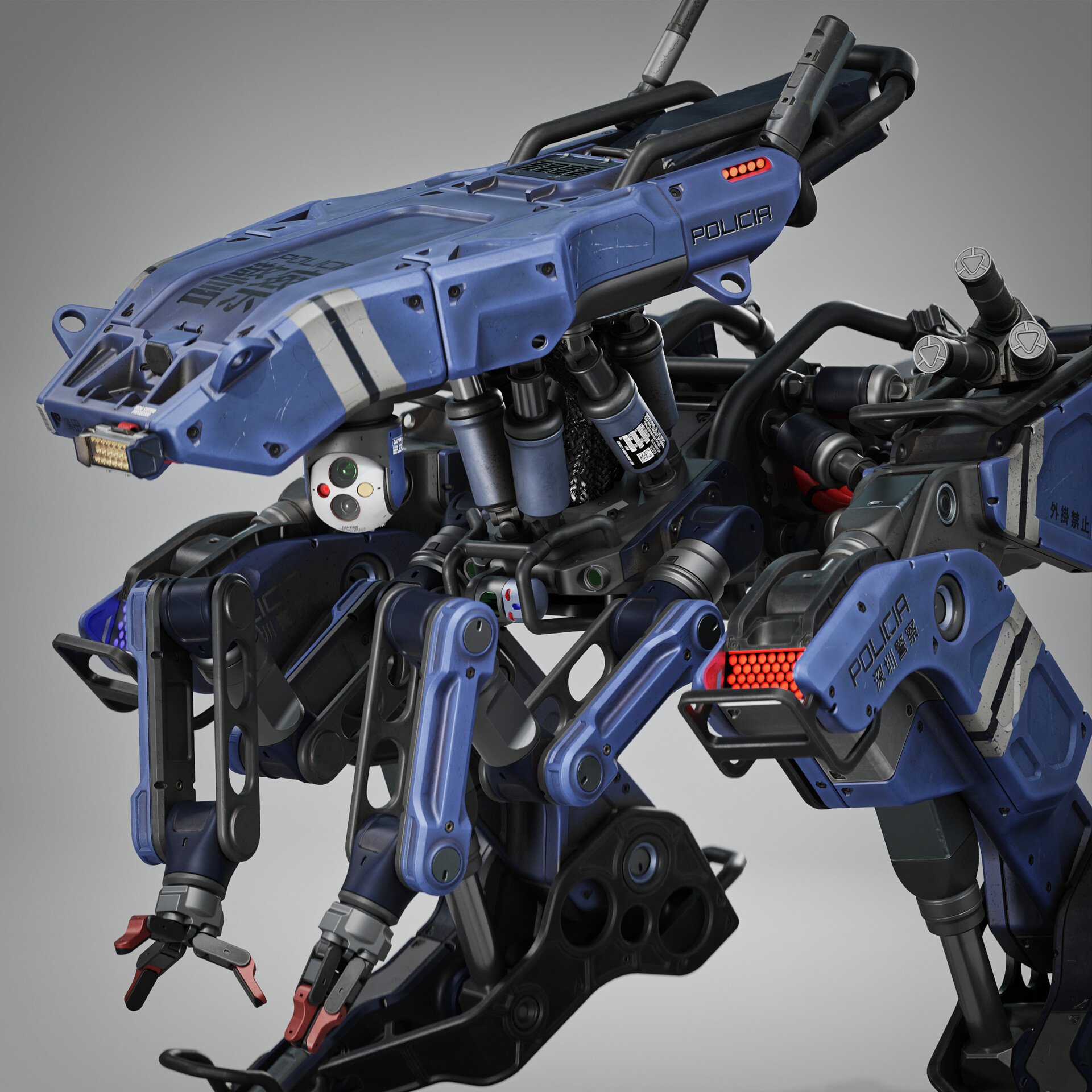 ArtStation - Police Multi-purpose Robot