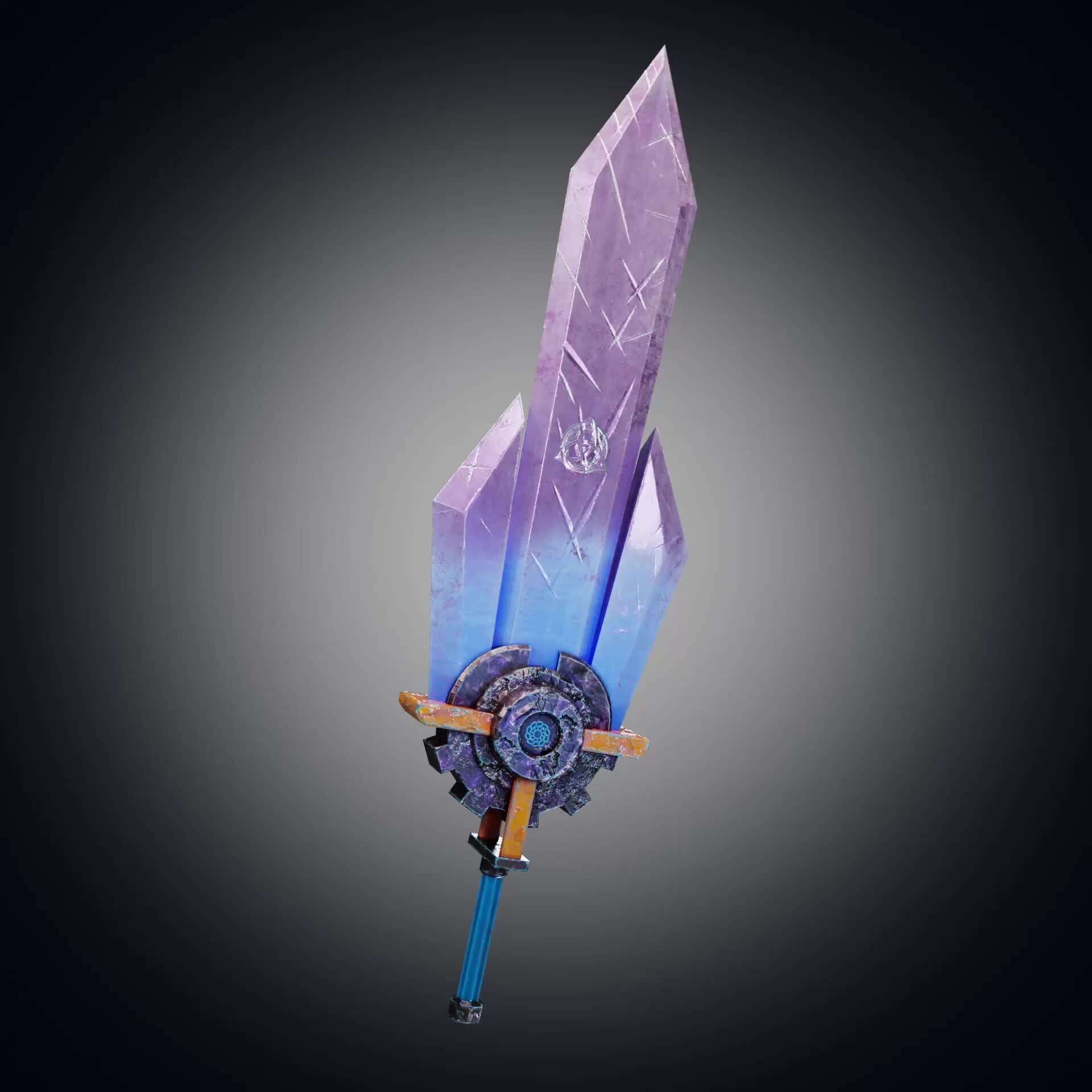 ArtStation - Swoard of Crystal Prince