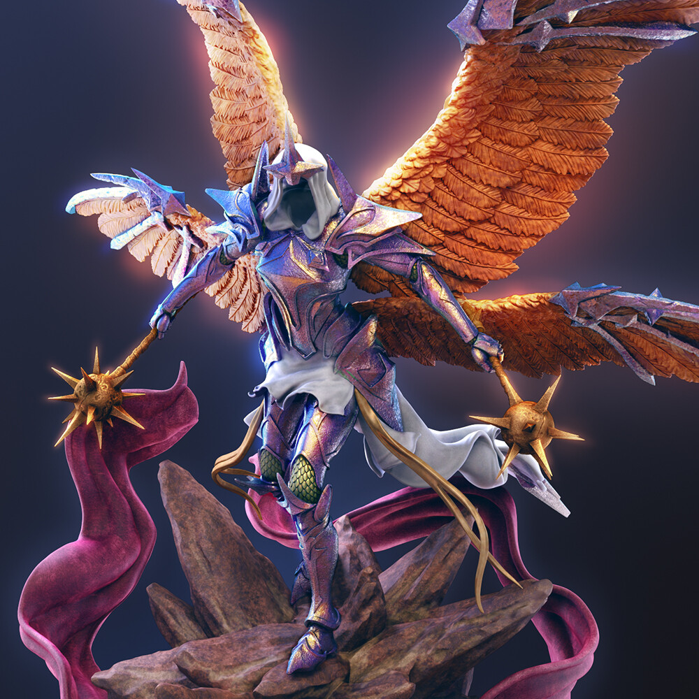 ArtStation - Starlight Seraph - Miniature