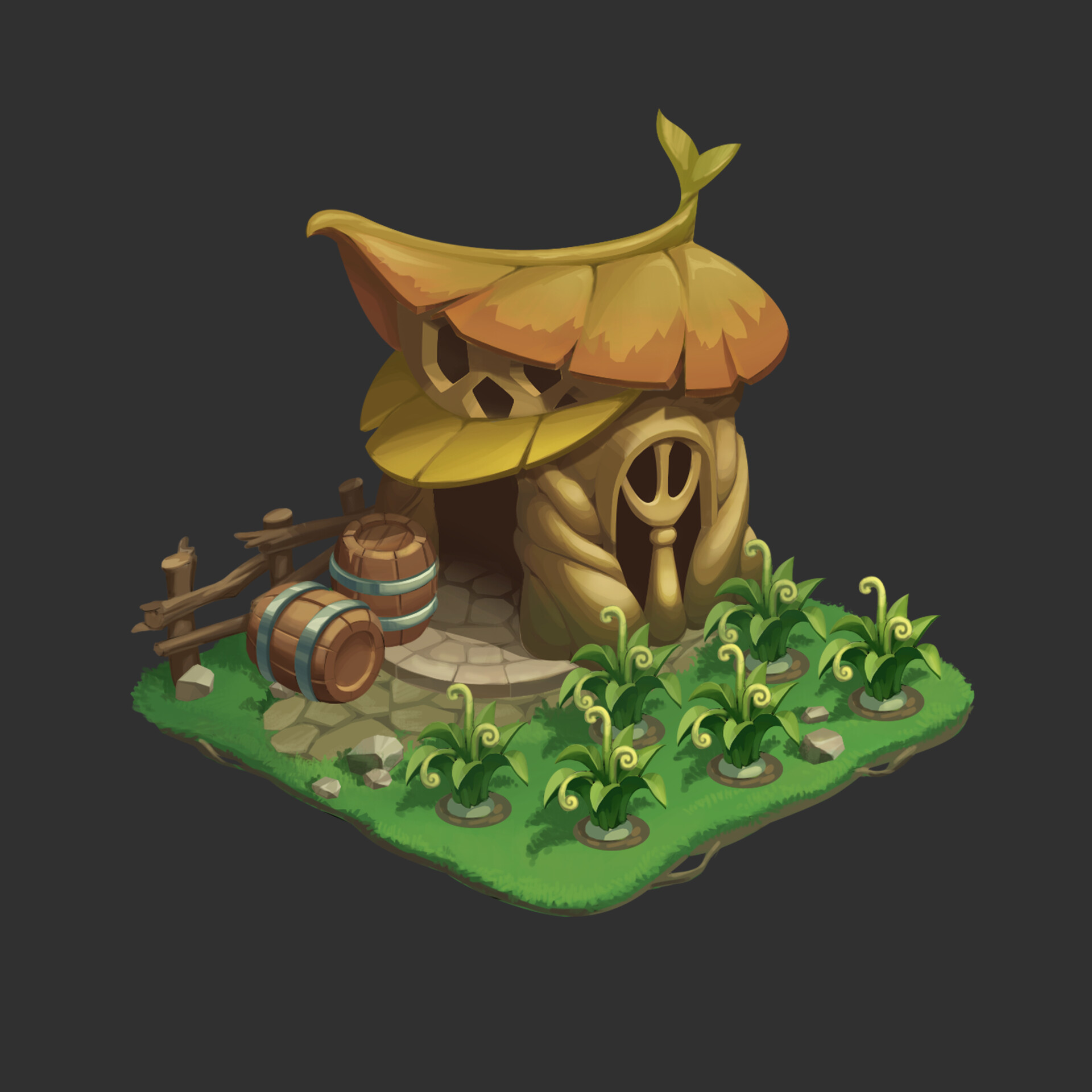 ArtStation - Elf Farm