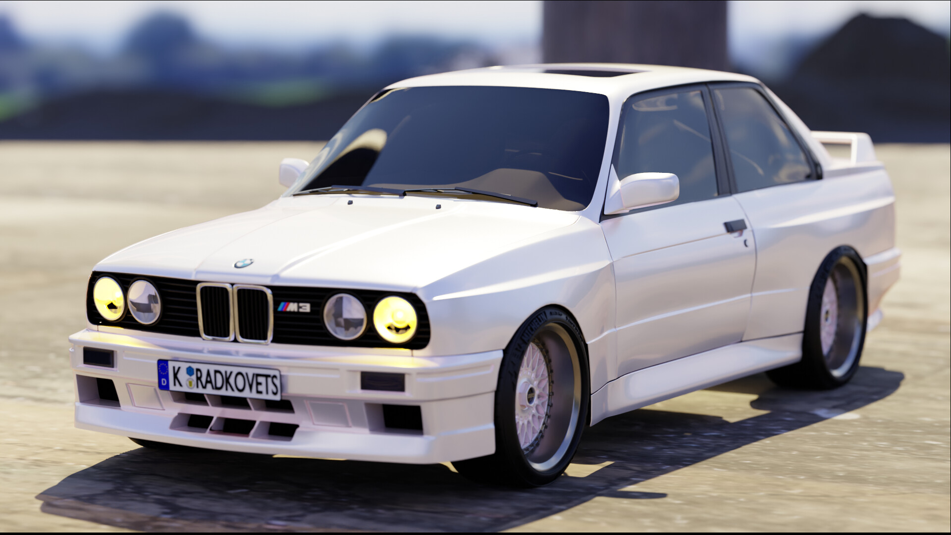 ArtStation - BMW M3 E30