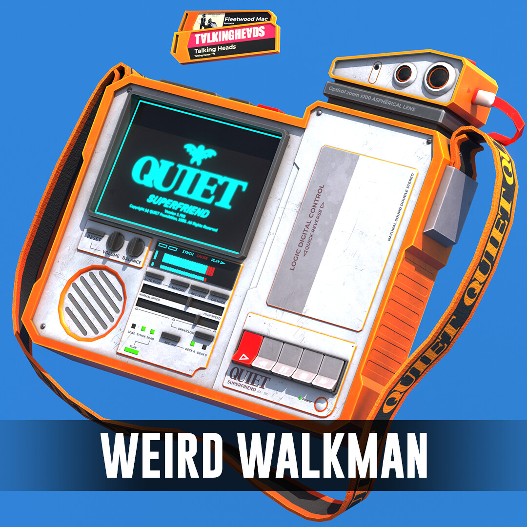 ArtStation - Weird Walkman 3D