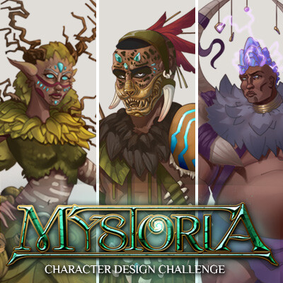 ArtStation - Mystoria Character Design