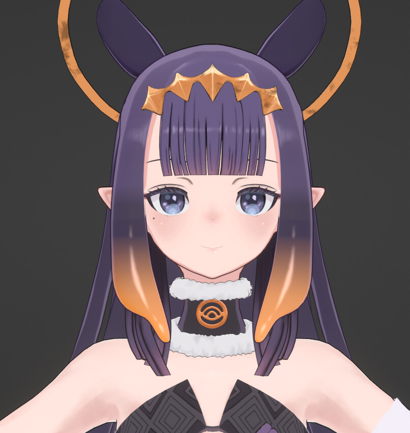 ArtStation - Hololive EN Ninomae Ina'nis VRChat & MMD 3D Avatar Modeling