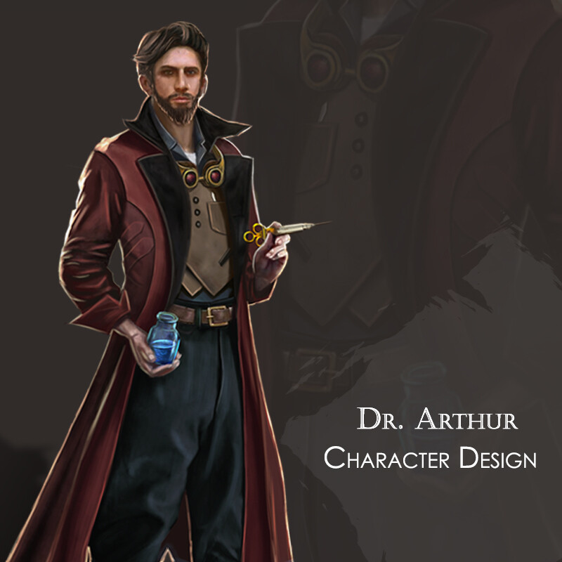 ArtStation - Dr. Arthur Frederick - Character Design
