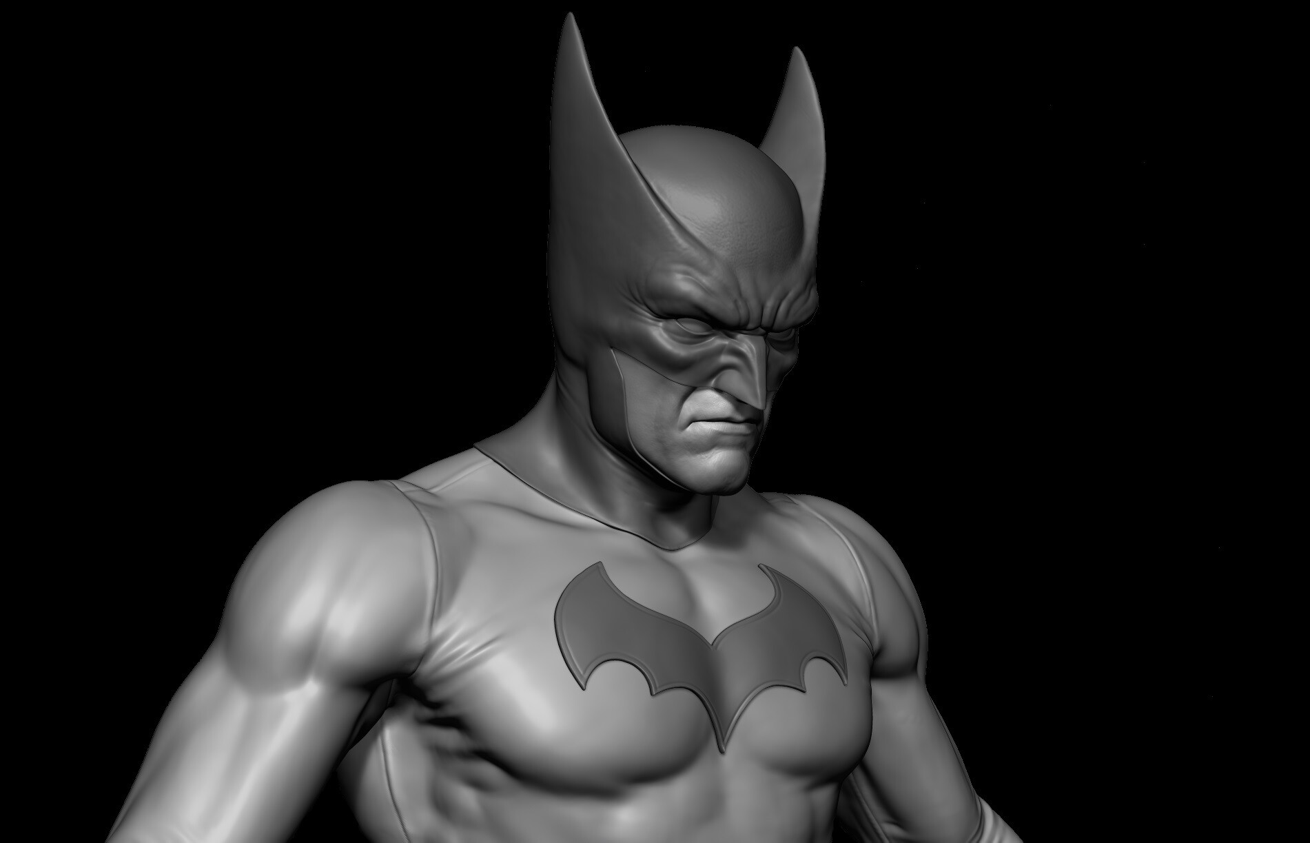 ArtStation - Batman sculpture