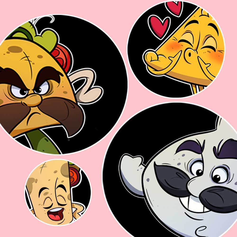 ArtStation - Cartoon Food